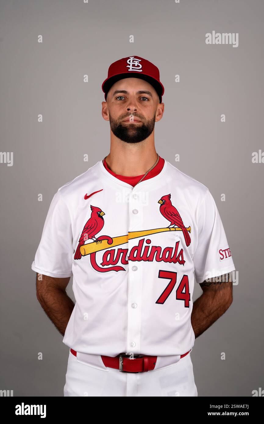 This is a 2025 photo of Nick Anderson of the St. Louis Cardinals ...