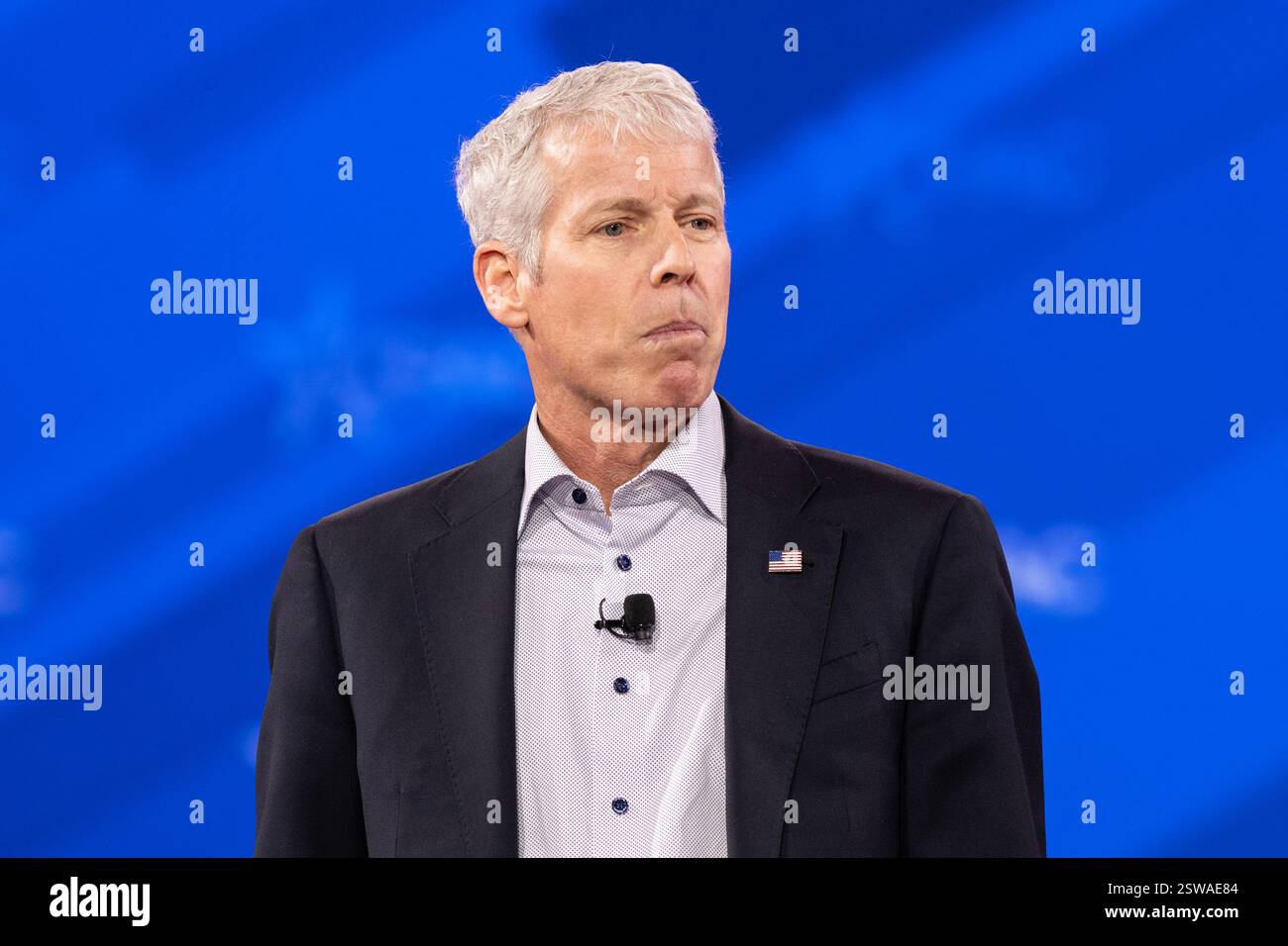 United States Secretary of Energy Chris Wright speaks during 2025 CPAC ...