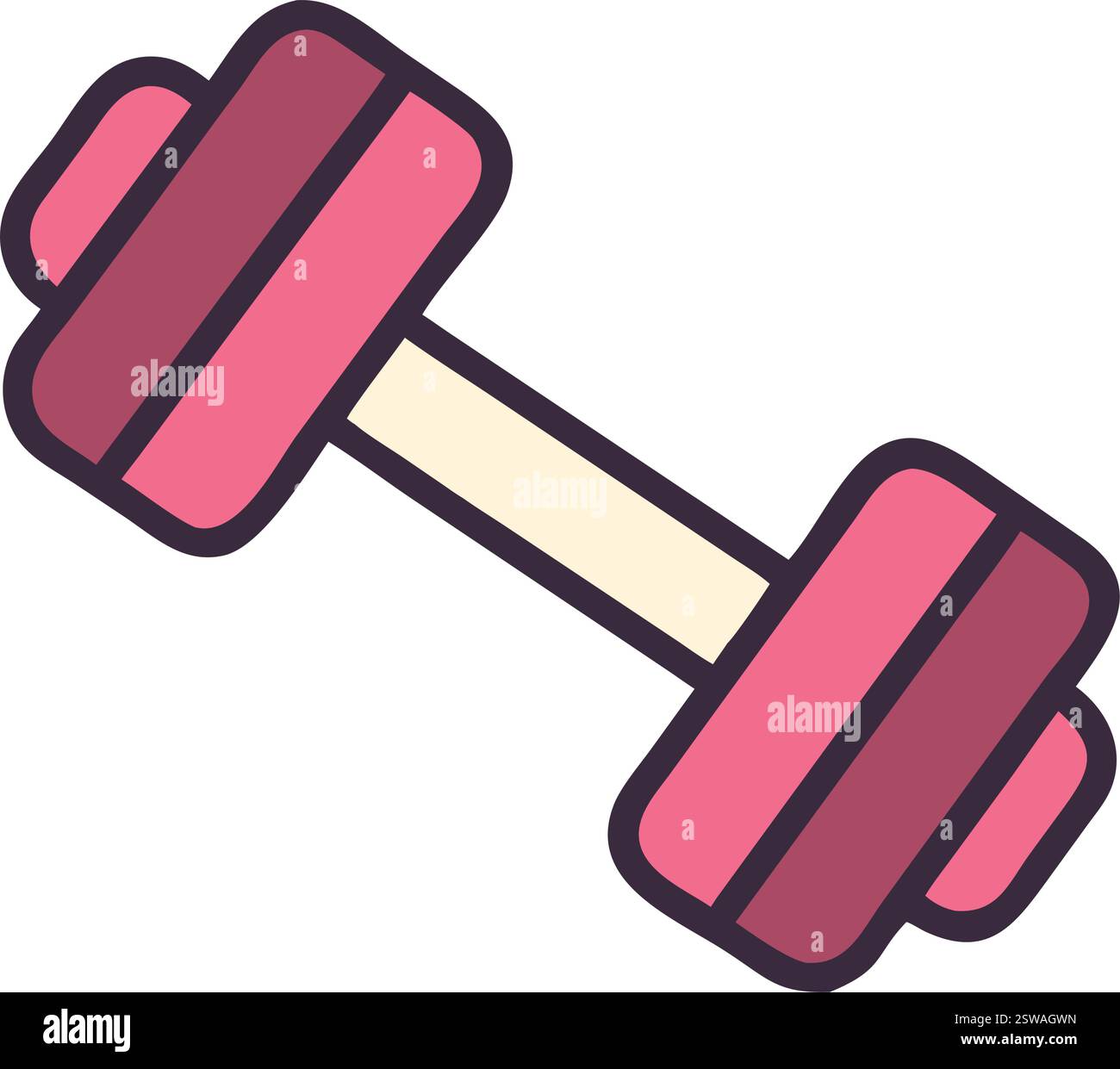 Fitness dumbbell icon Stock Vector Image & Art - Alamy