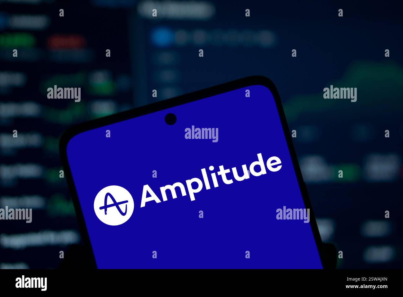 Dhaka, Bangladesh- 11 Nov 2024: Amplitude logo is displayed on ...