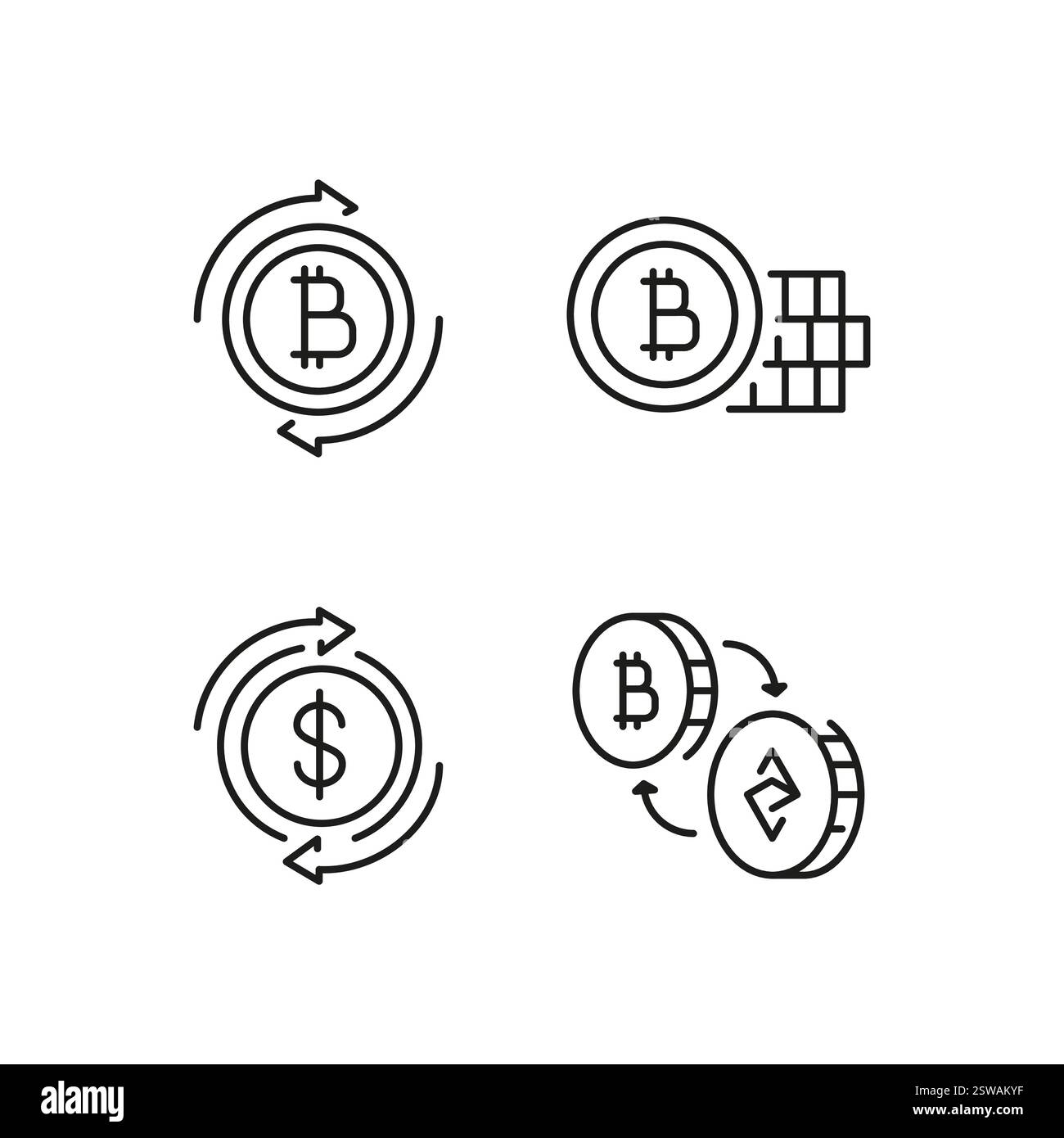 Smart lock icons set Stock Vector Images - Alamy