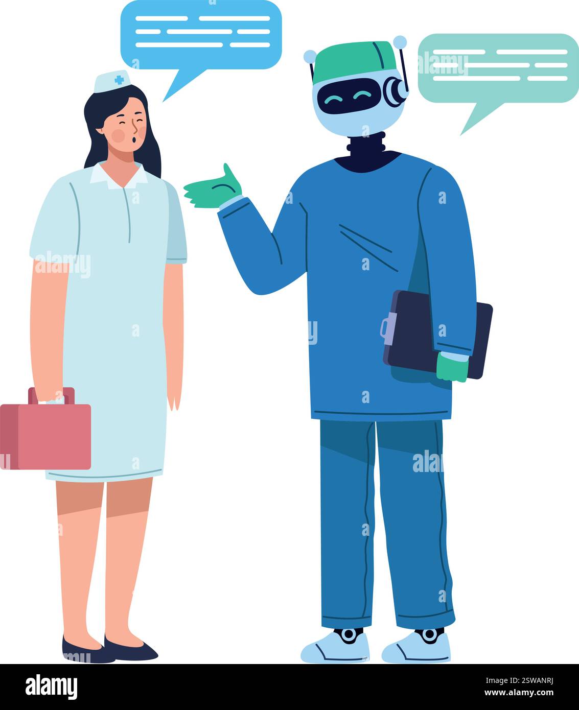 AI doctor assistance icon Stock Vector Image & Art - Alamy