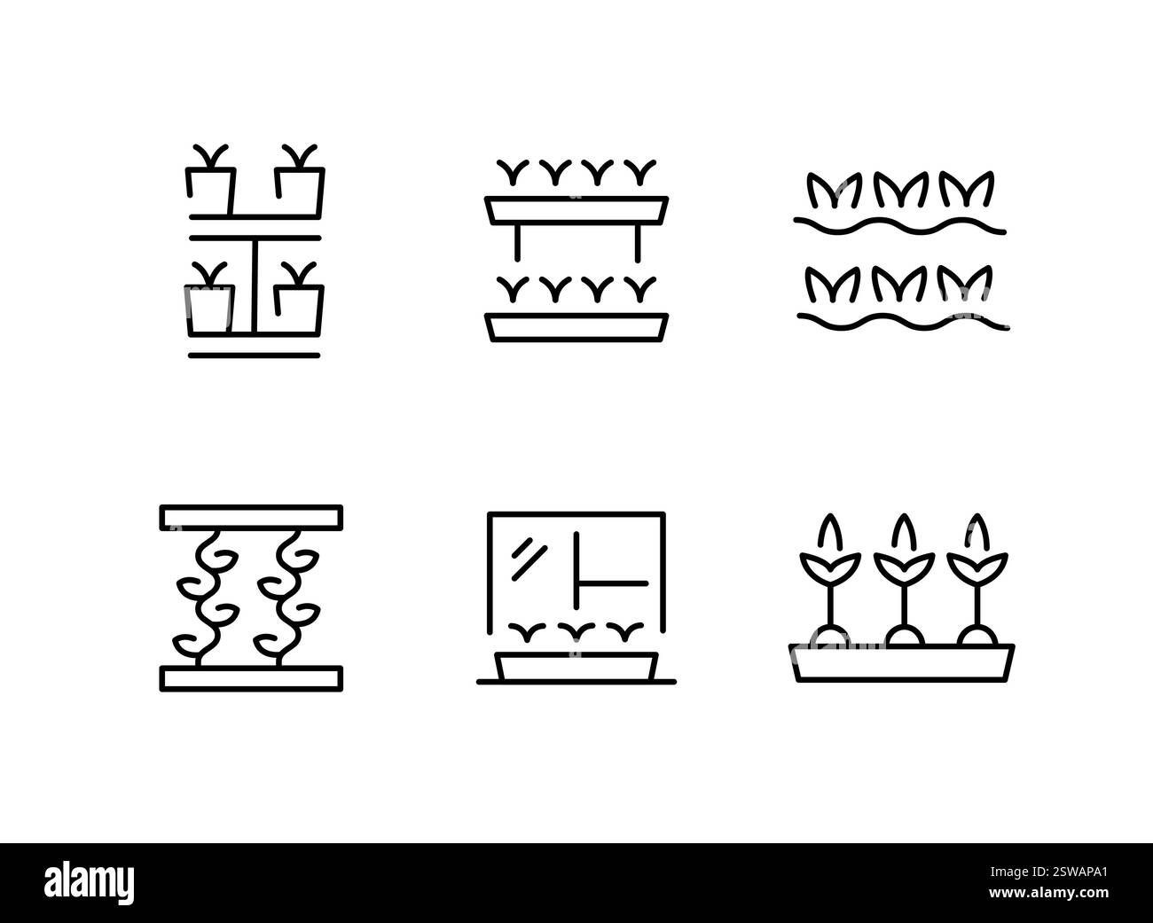 Urban Farming Icon Set Stock Vector Image & Art - Alamy