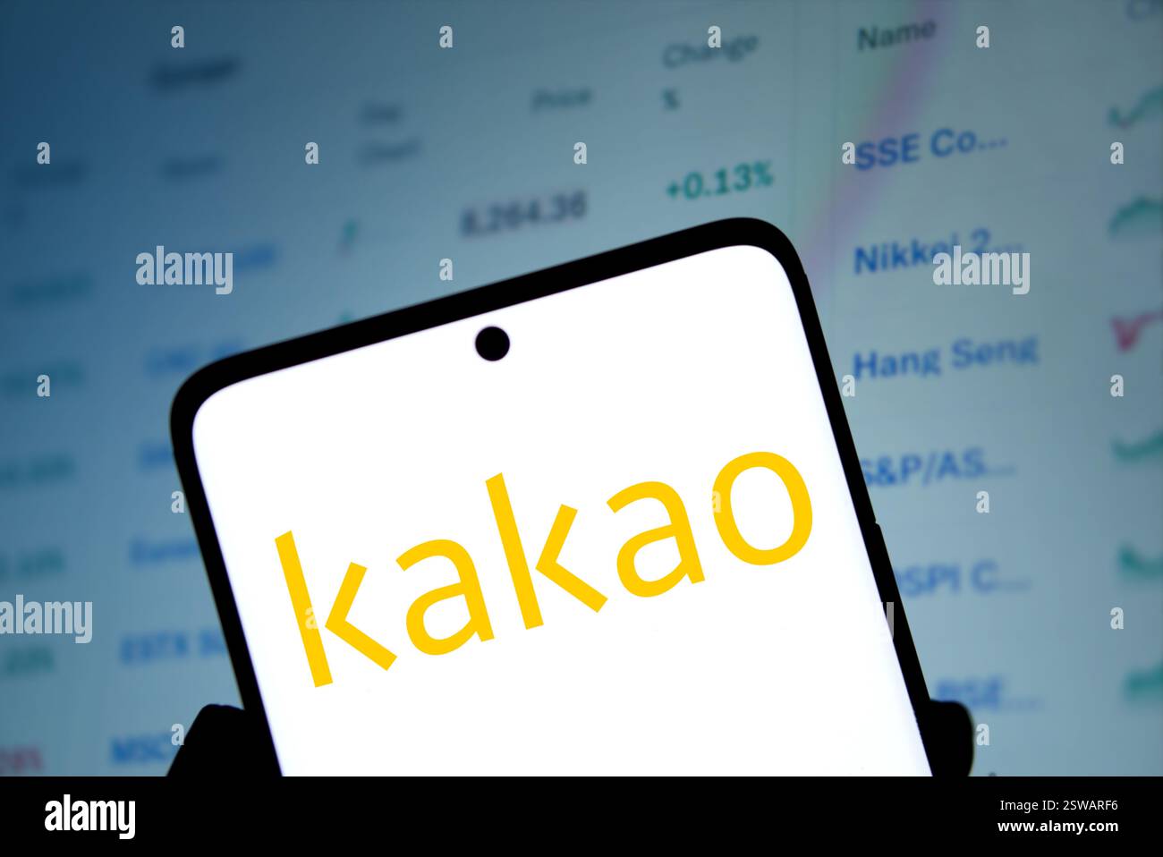 Dhaka, Bangladesh- 09 Nov 2024: Kakao logo is displayed on smartphone Stock Photo - Alamy