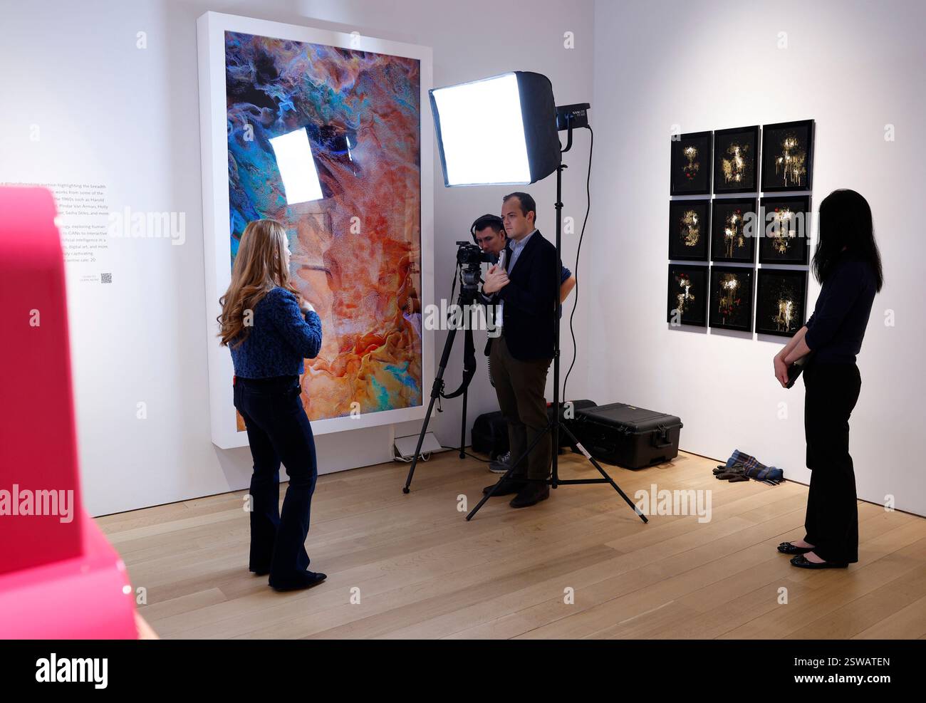 New York, United States. 20th Feb, 2025. Artificial Intelligence works ...