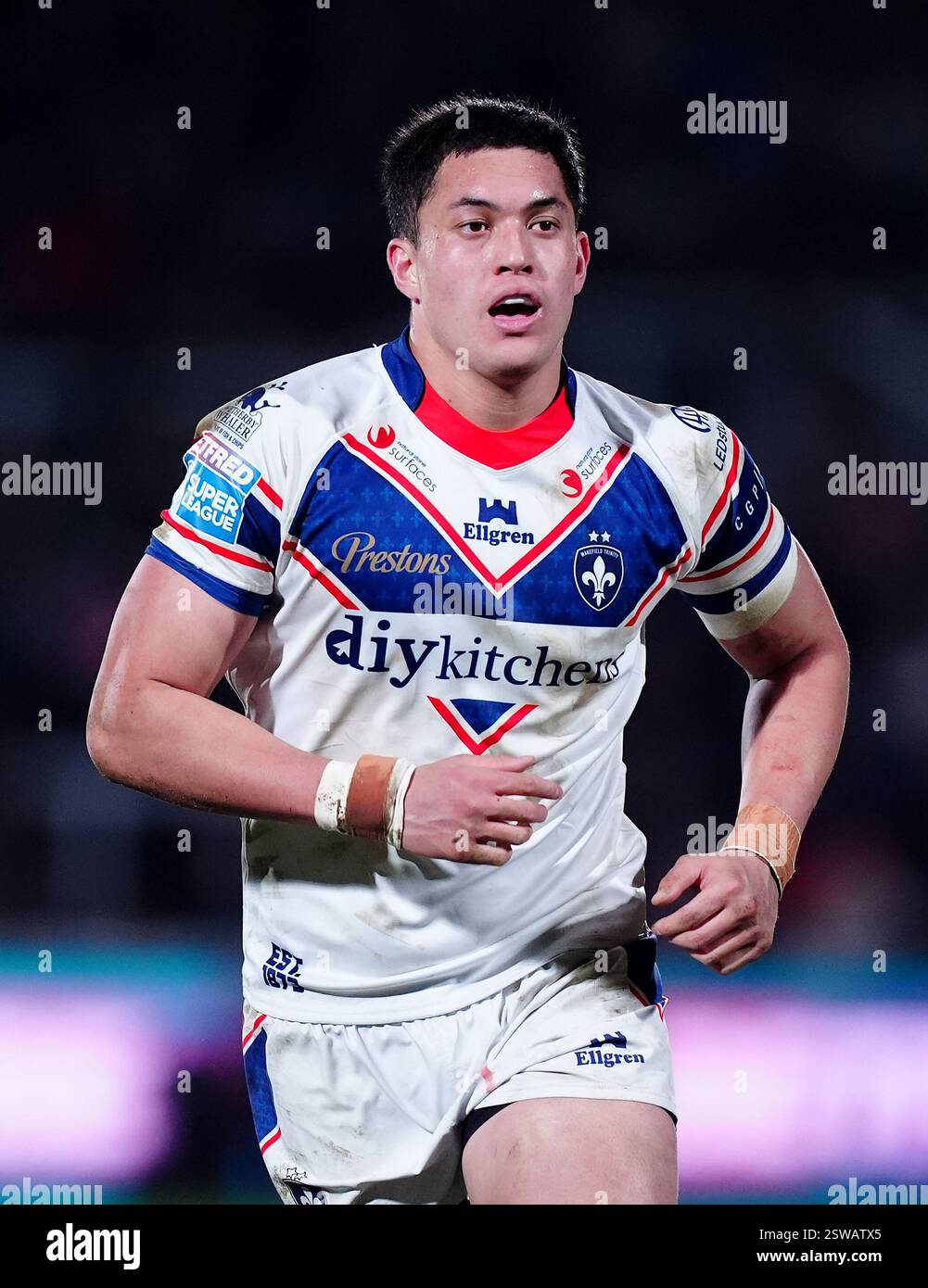 Wakefield Trinity's Isaiah Vagana during the Betfred Super League match ...