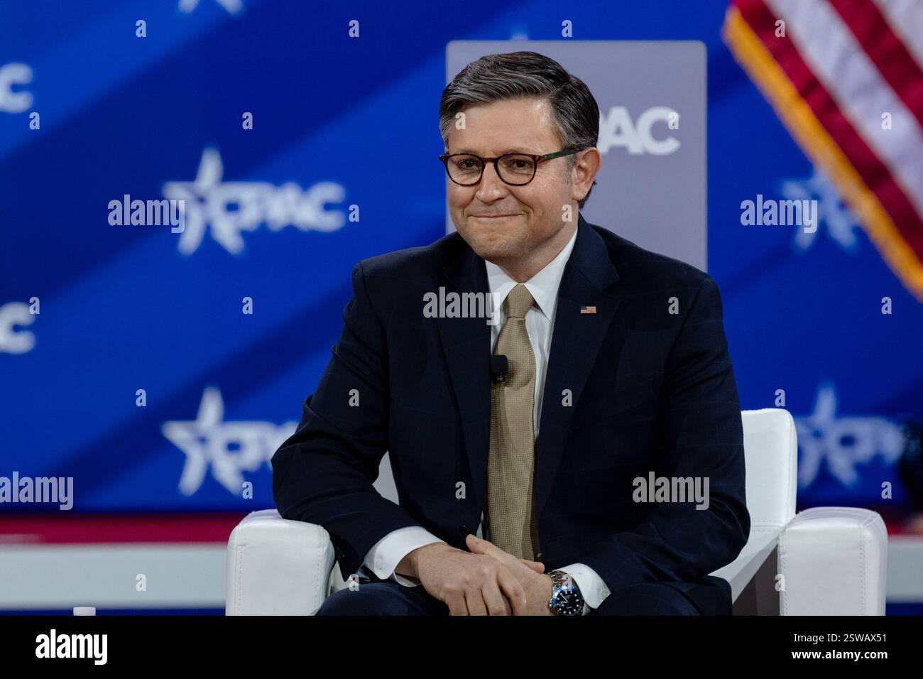 Washington Dc, USA. 20th Jan, 2025. Speaker of the House, Mike Johnson ...