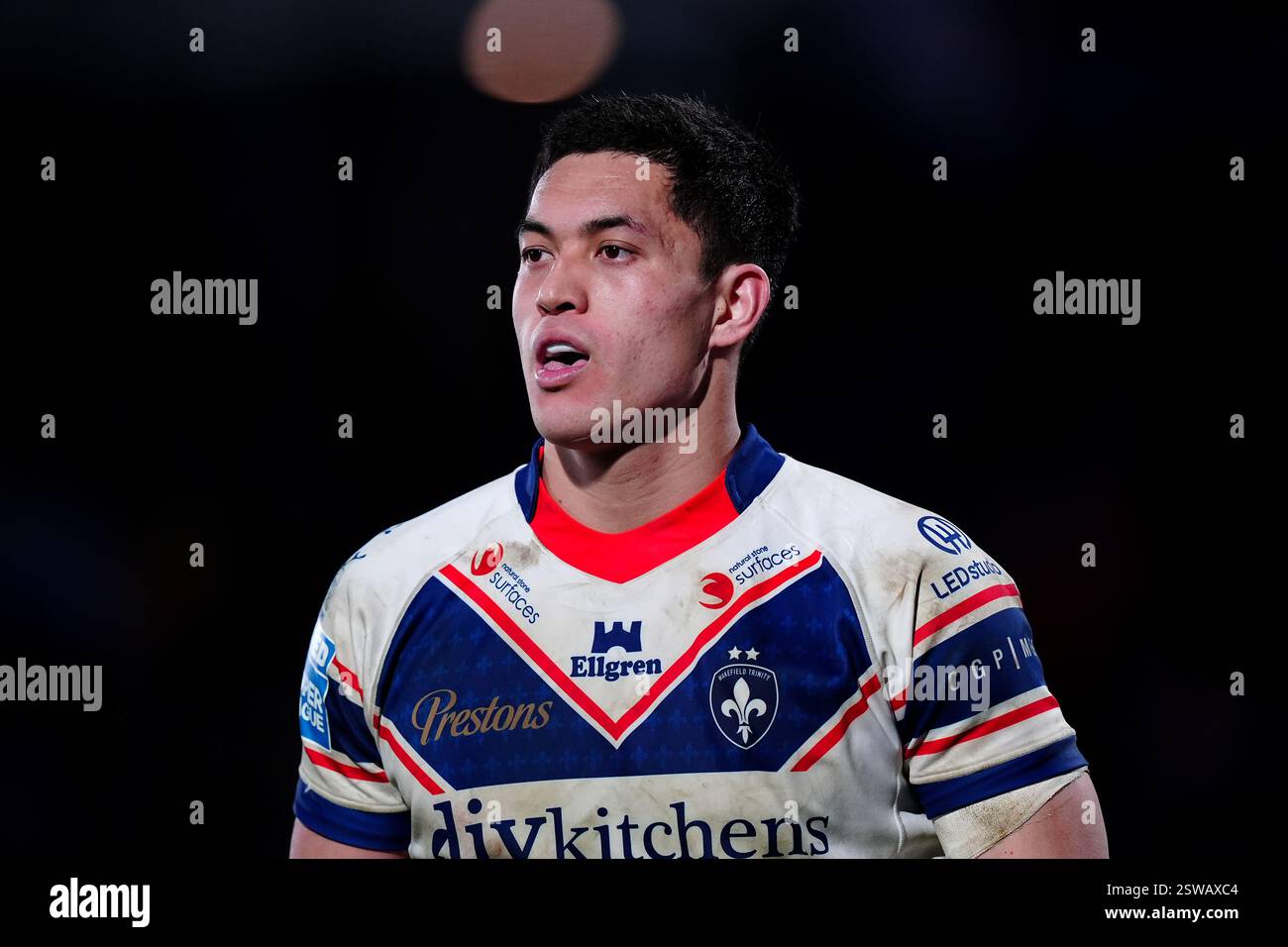 Wakefield Trinity's Isaiah Vagana during the Betfred Super League match ...