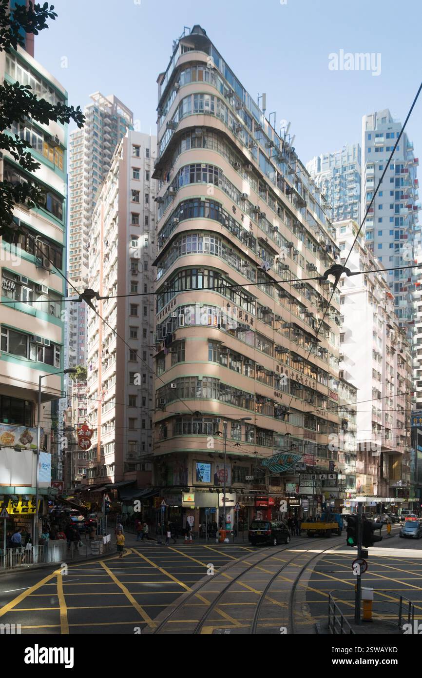 Johnston Road, Wan Chai Hong Kong, likely near the intersection of a ...