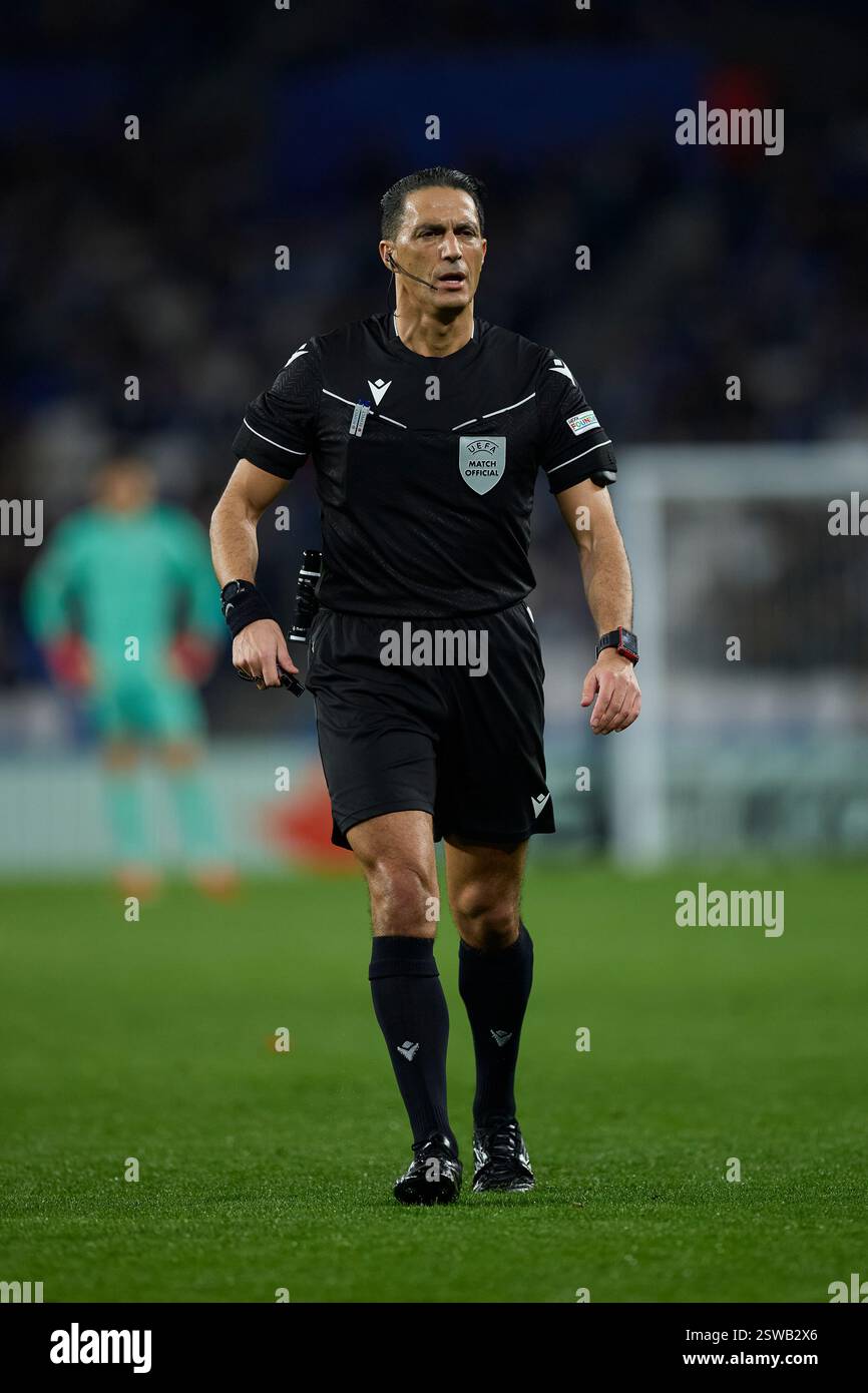 Serdar Gozubuyuk looks on during the UEFA Europa League match between ...