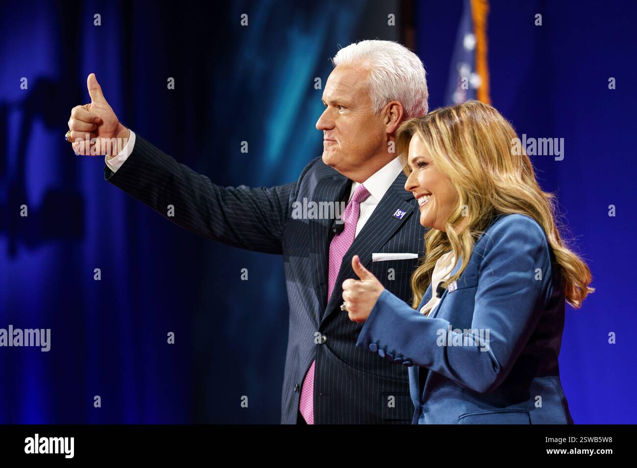 Matt Schlapp (L) and Mercedes Schlapp (R) at the Conservative Political ...