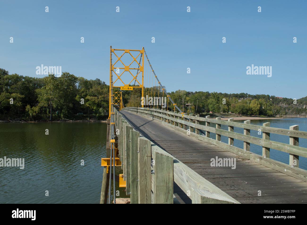 15 September 2024, Beaver, Arkansas, USA, Beaver Bridge over the White ...