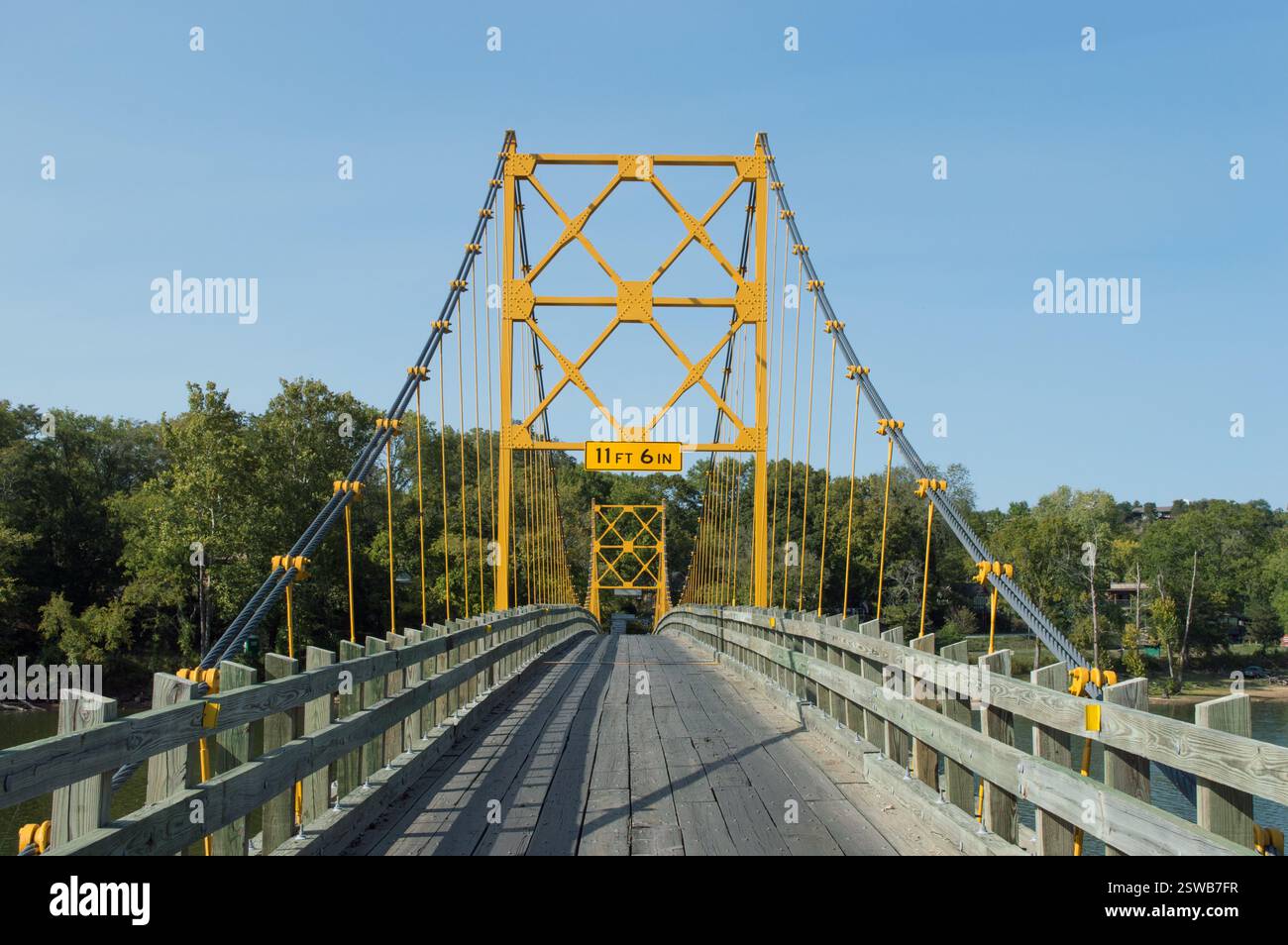 15 September 2024, Beaver, Arkansas, USA, Beaver Bridge over the White ...