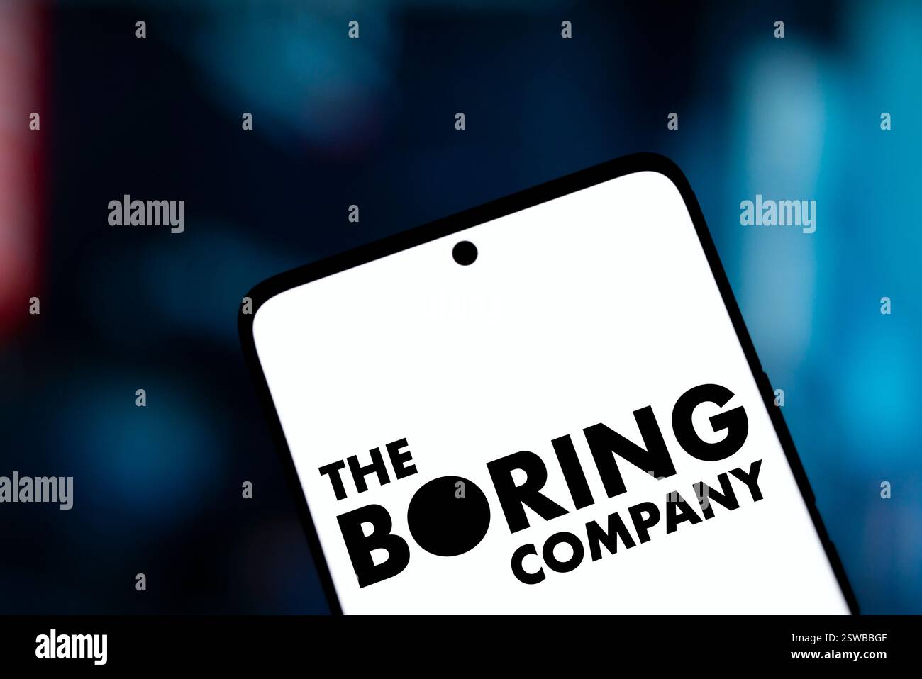 Dhaka, bangladesh- 24 Nov 2024: The boring company logo is displayed on ...