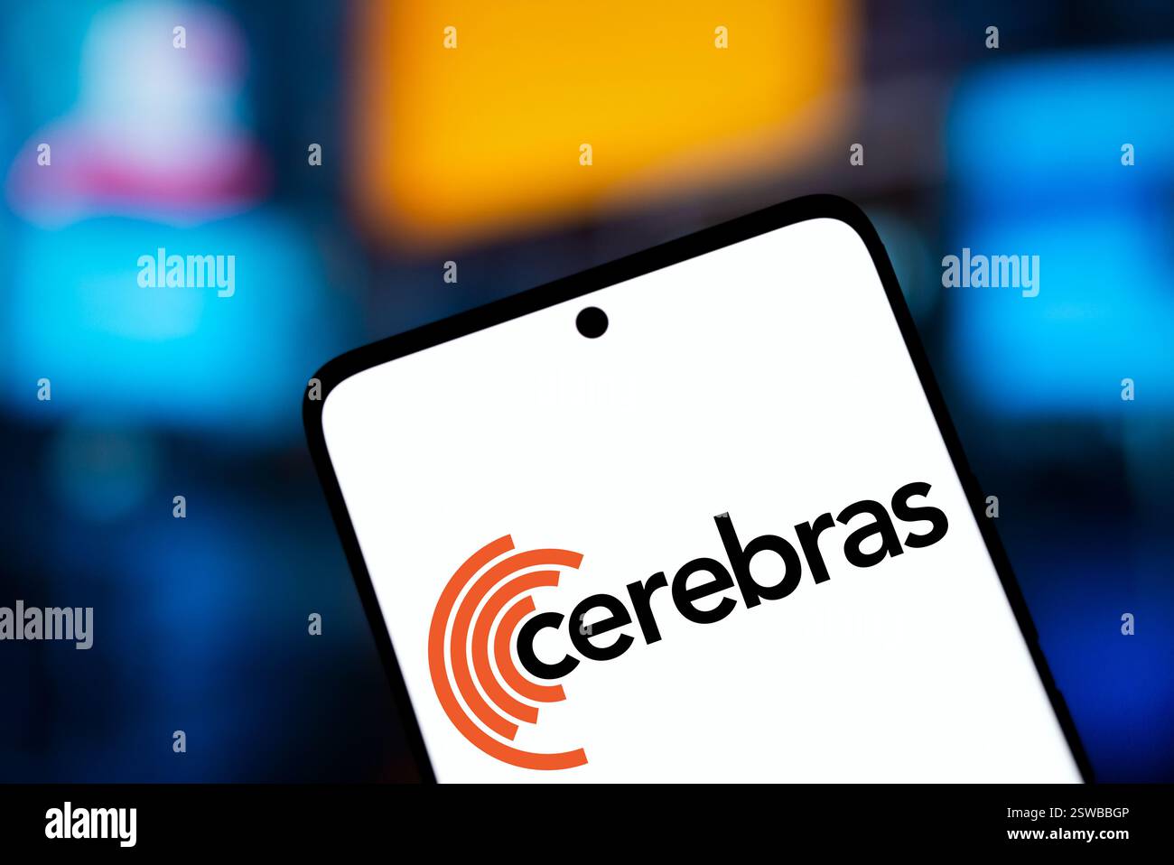 Dhaka, Bangladesh- 24 Nov 2024: Cerebras logo is displayed on ...