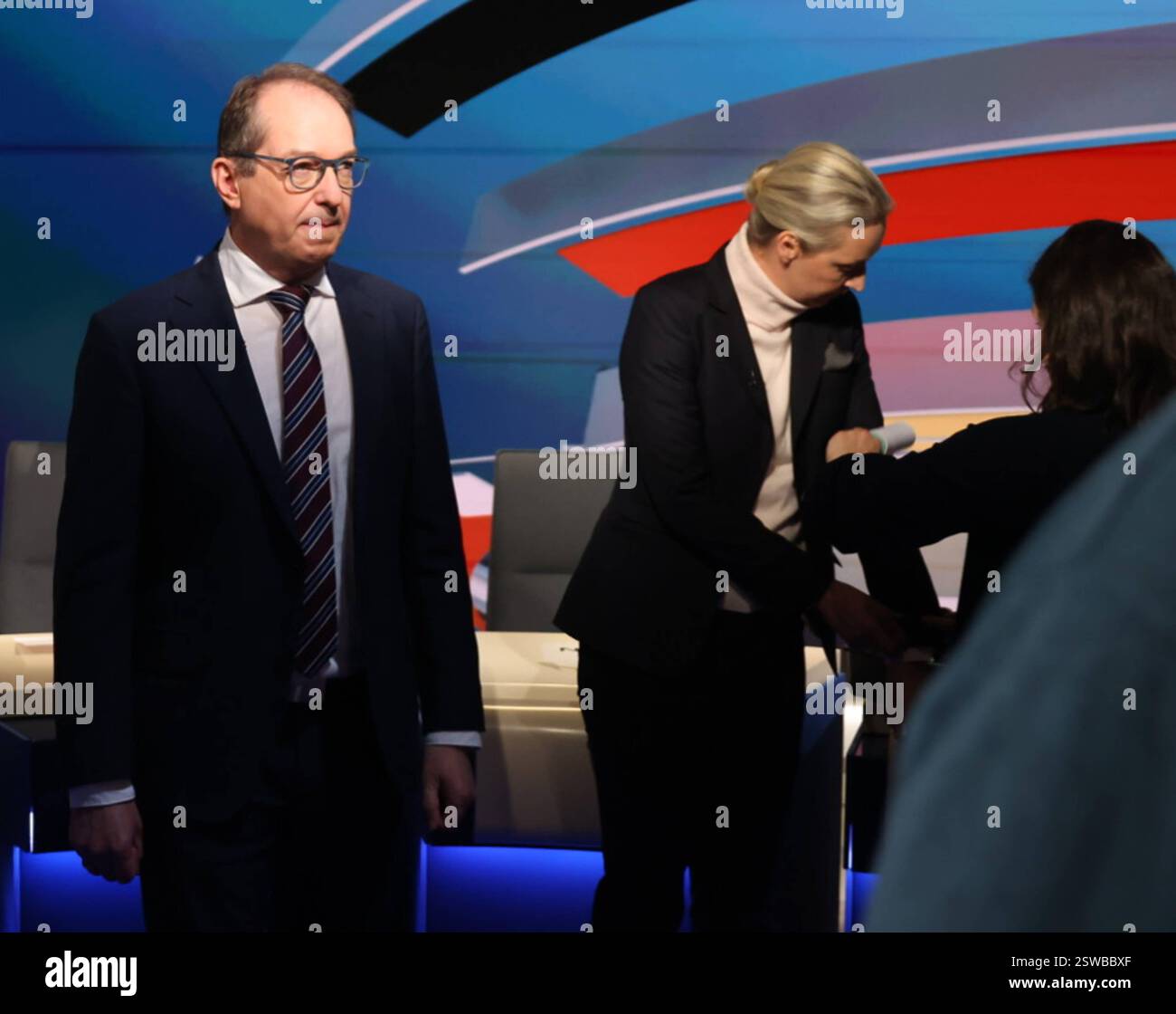 ARD Wahl Runde 2025 20.02.2025, Germany, Berlin, ARD, Bundestagswahl ...