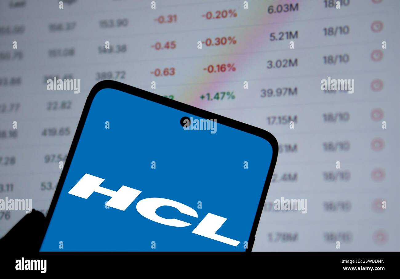 Hcl share hi-res stock photography and images - Alamy