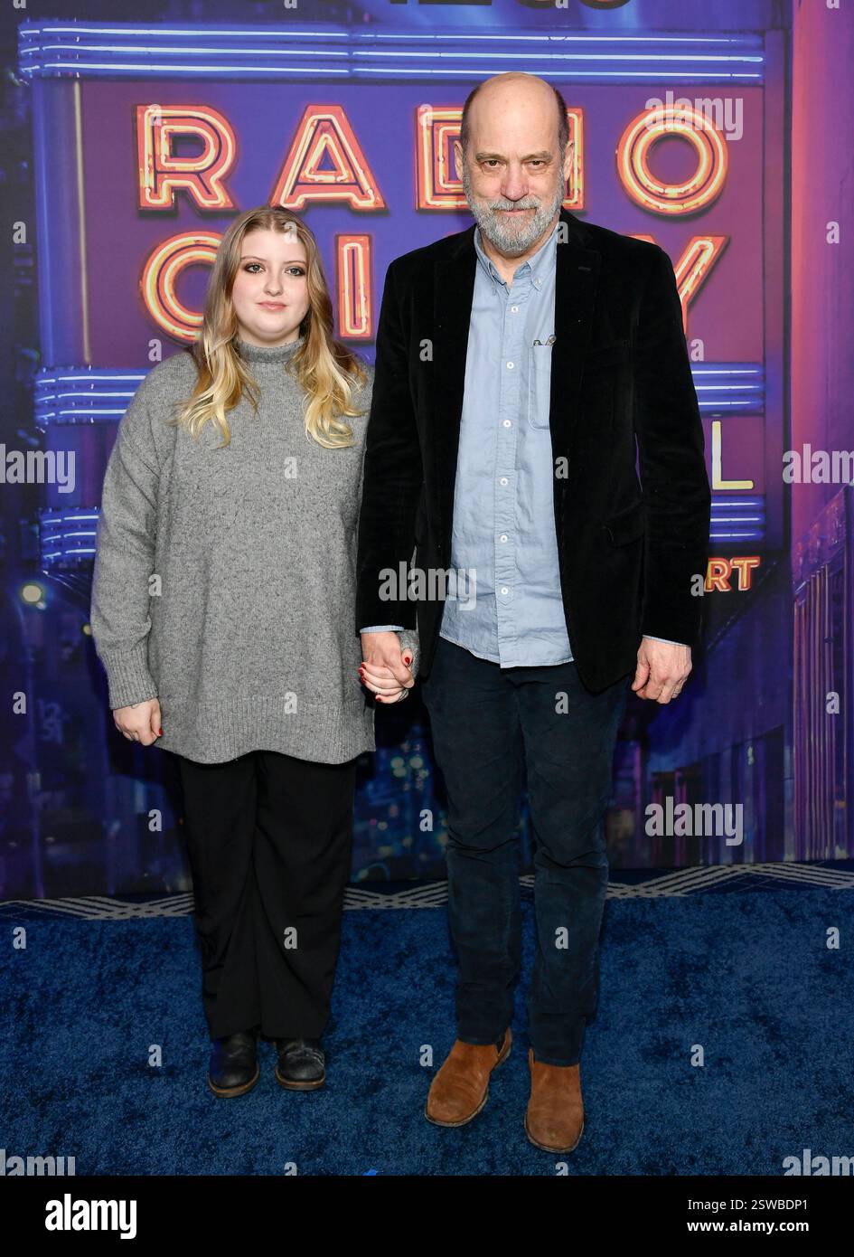 Anthony Edwards, right, and daughter Poppy Edwards attend the SNL50 ...