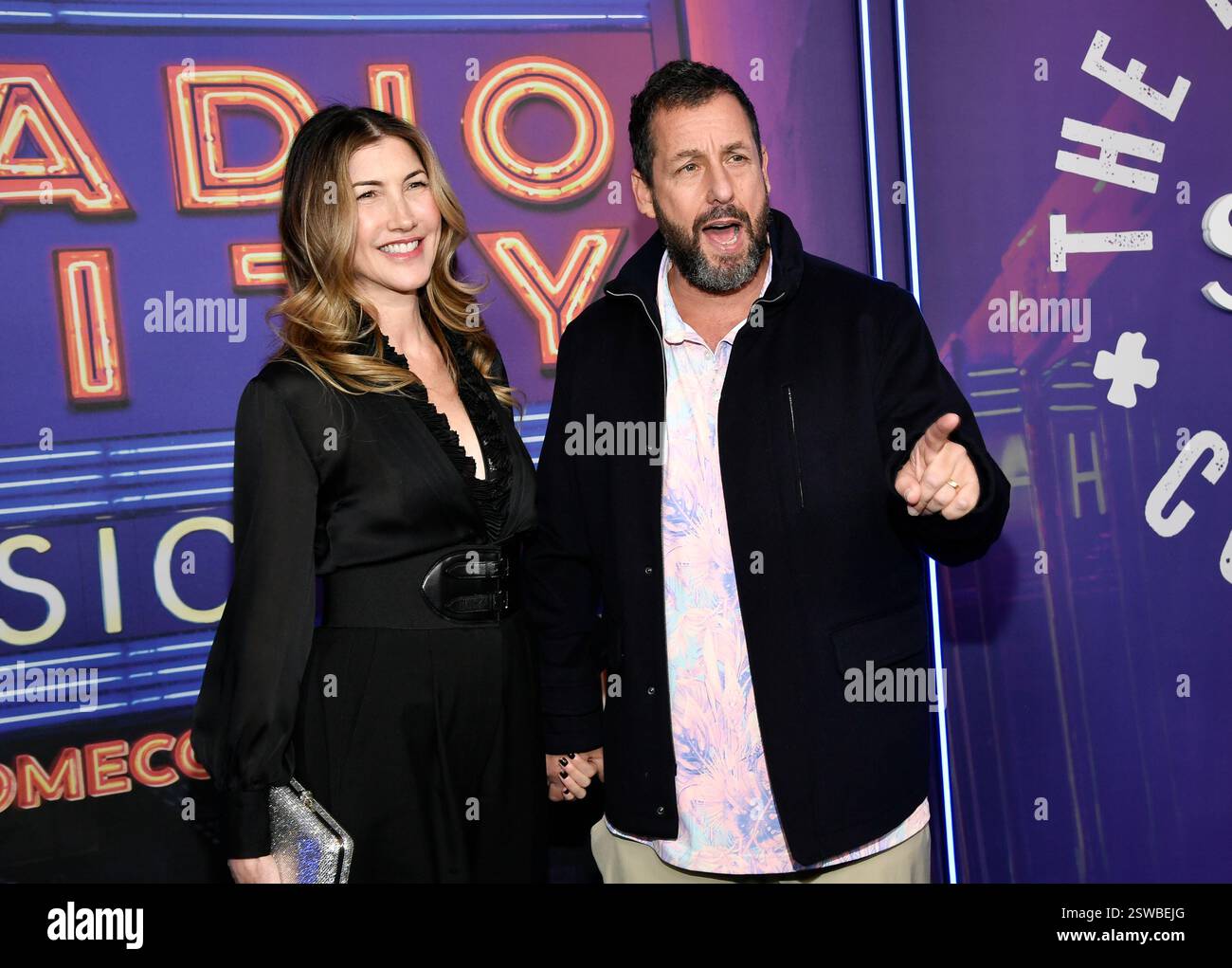 Jackie Sandler, left, and Adam Sandler attend the SNL50: The Homecoming ...