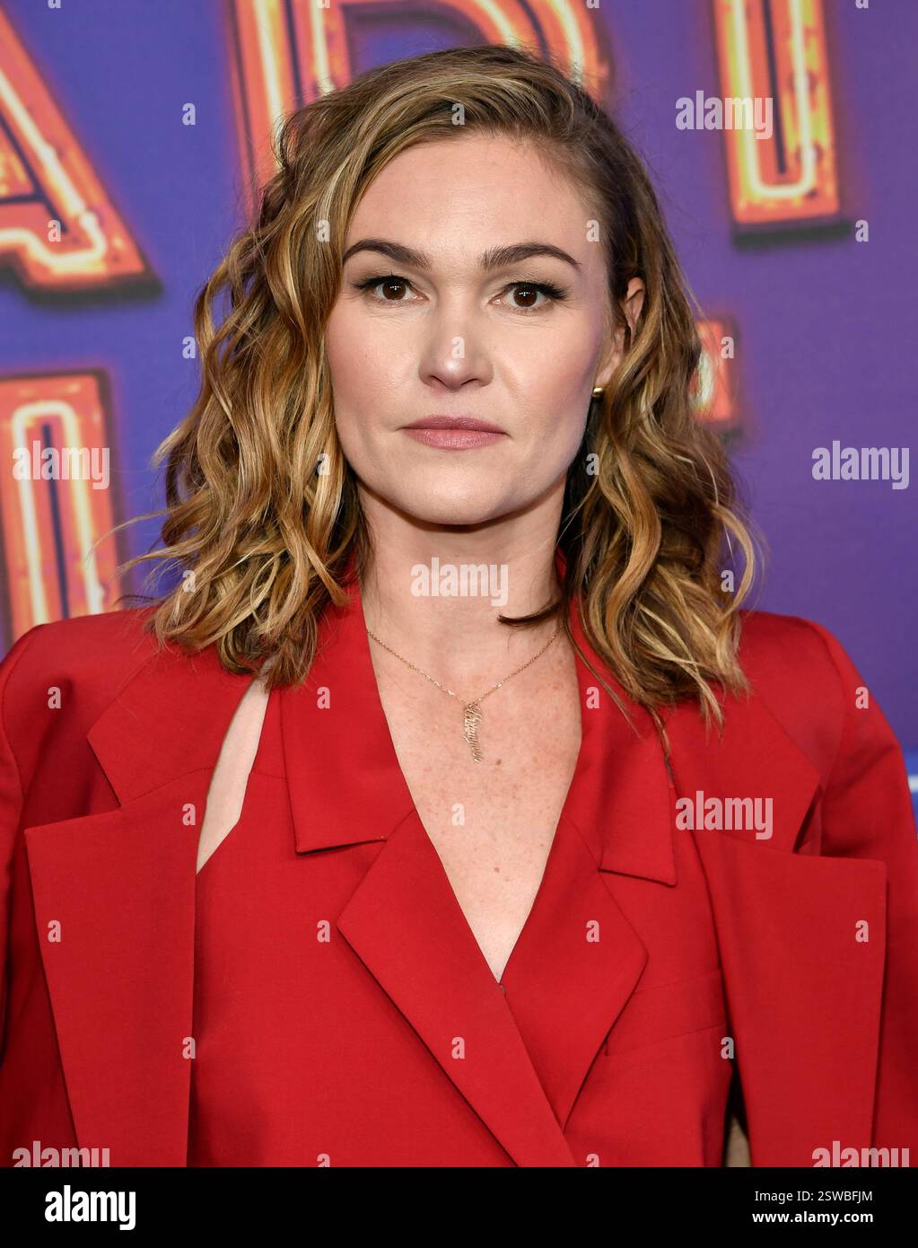 Julia Stiles attends the SNL50: The Homecoming Concert at Radio City ...