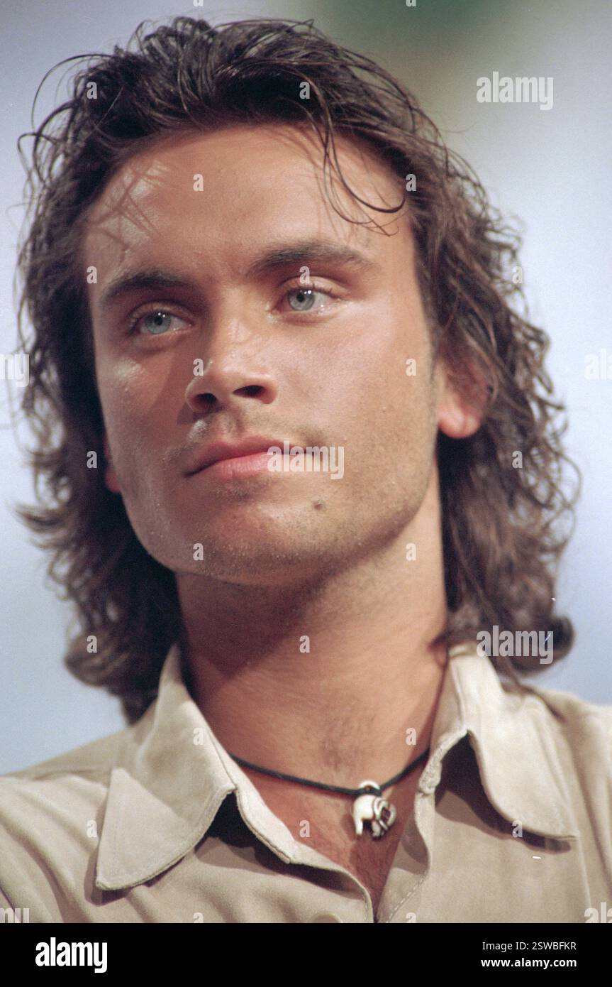 Milan Italy 06/10/1994 : Nek - Filippo Neviani,Italian singer, during ...