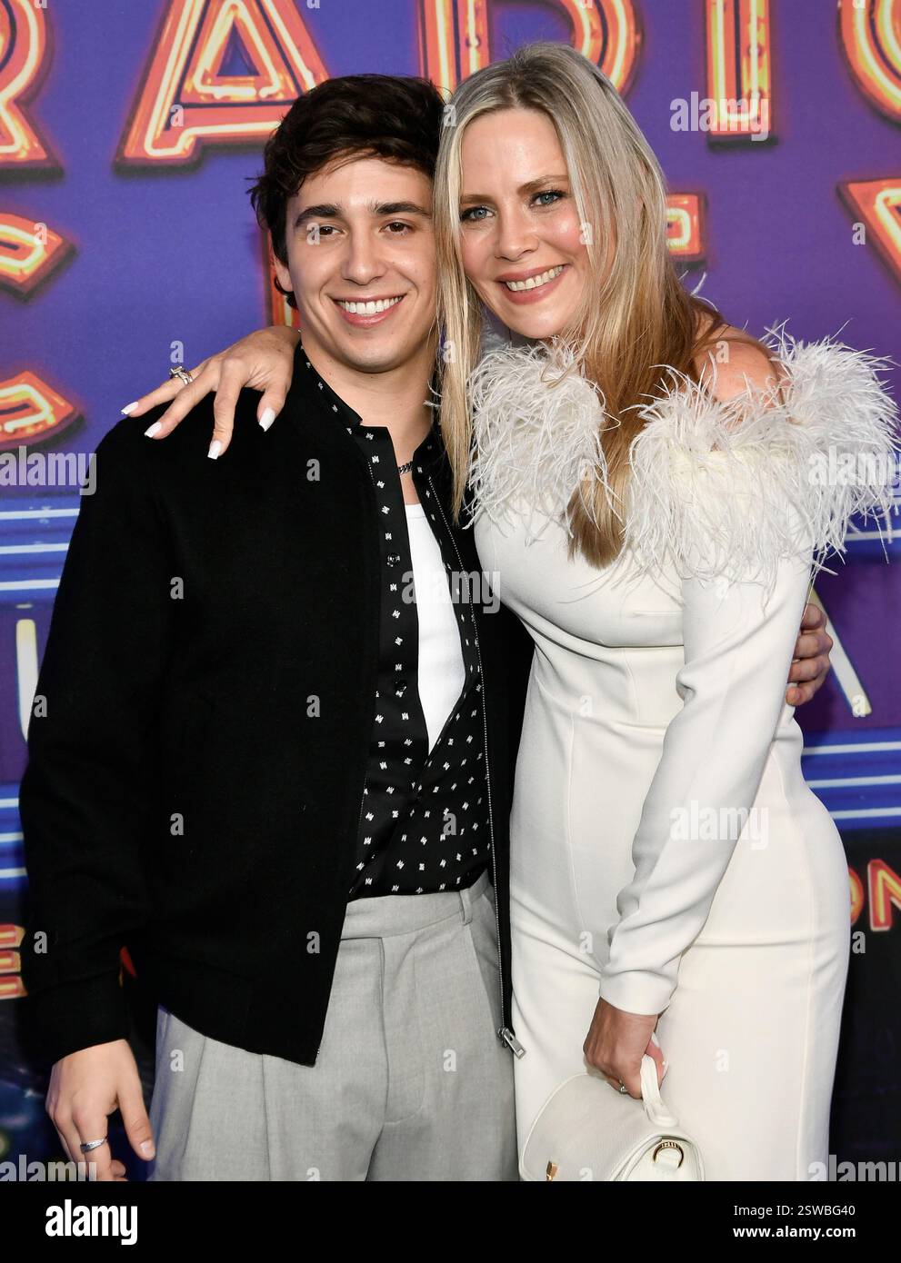 Marcello Hernandez, left, and mother Isabel attend the SNL50: The ...
