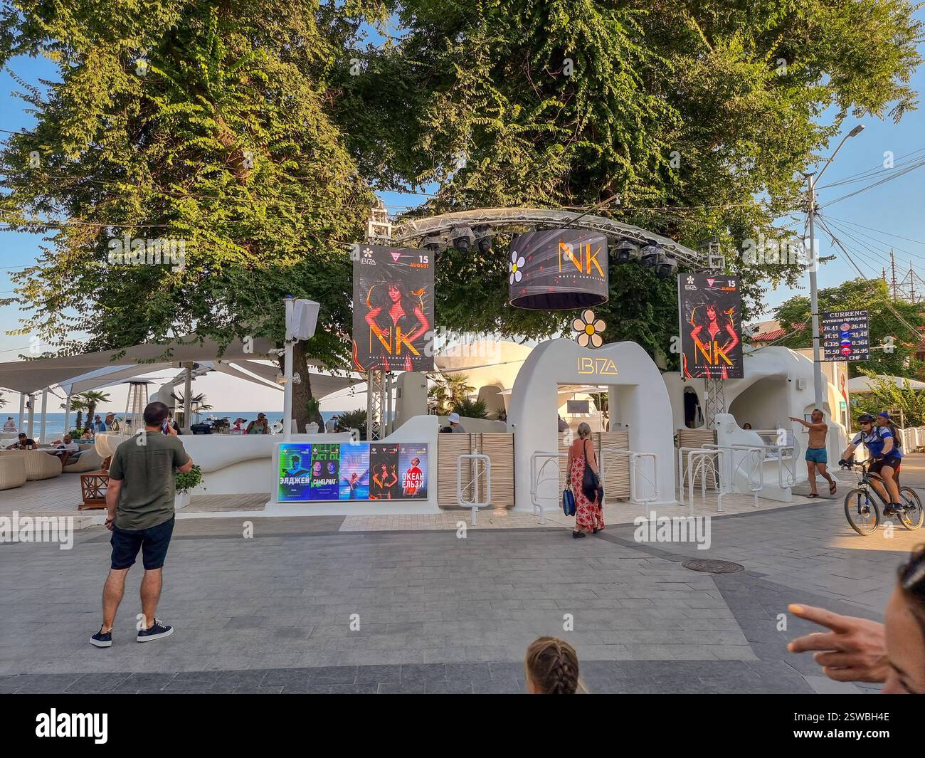 Entrance of Ibiza Beach Resort and Night Club in Odesa / Odessa ...