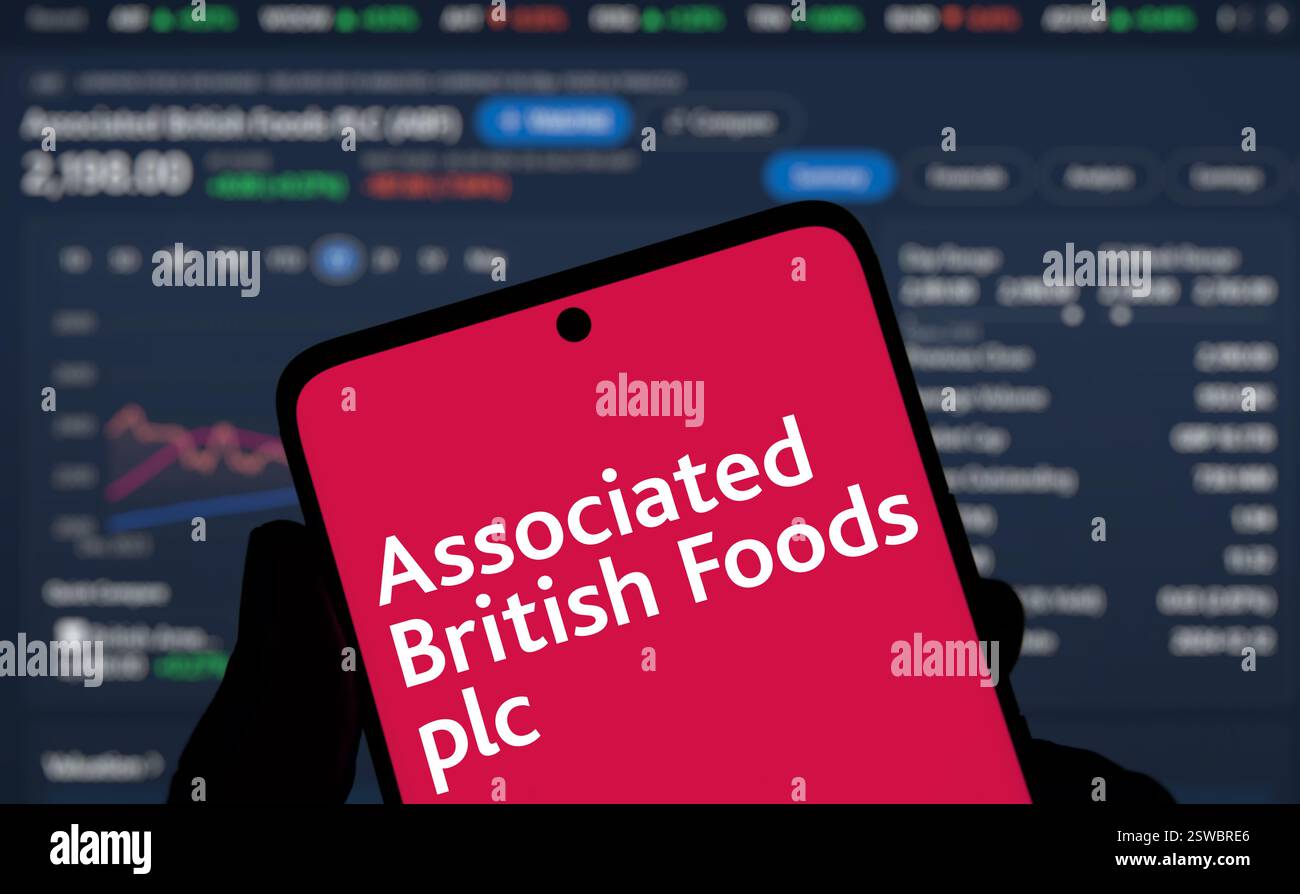 Dhaka, Bangladesh- 1 Dec 2024: Associated british foods plc logo is ...