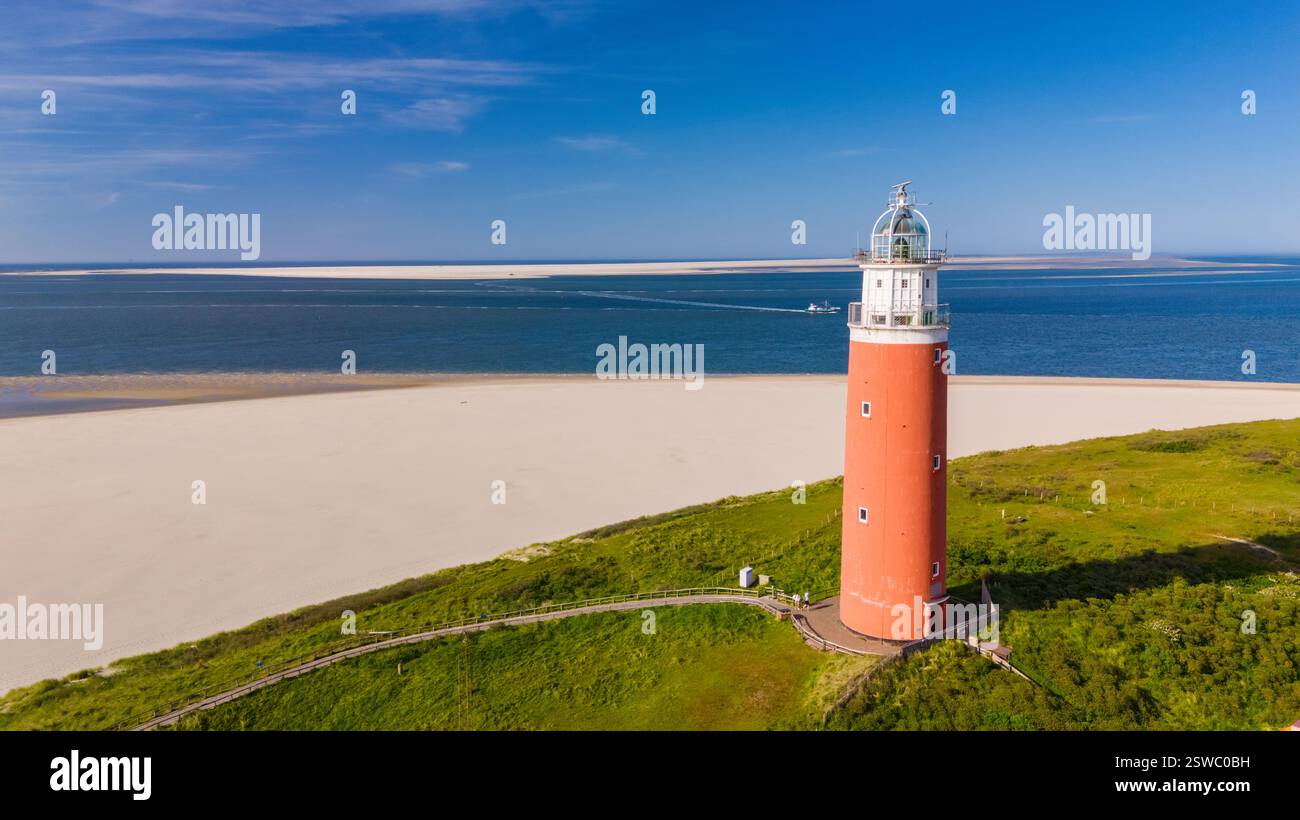 Texel Lighthouse, A unique perspective from beneath the sea level ...