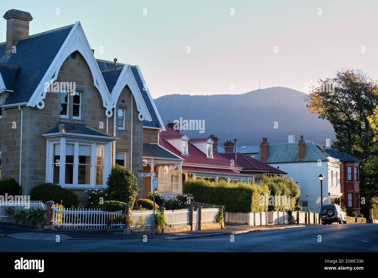 Hampden Road at Battery Point has retained some of its colonial ...