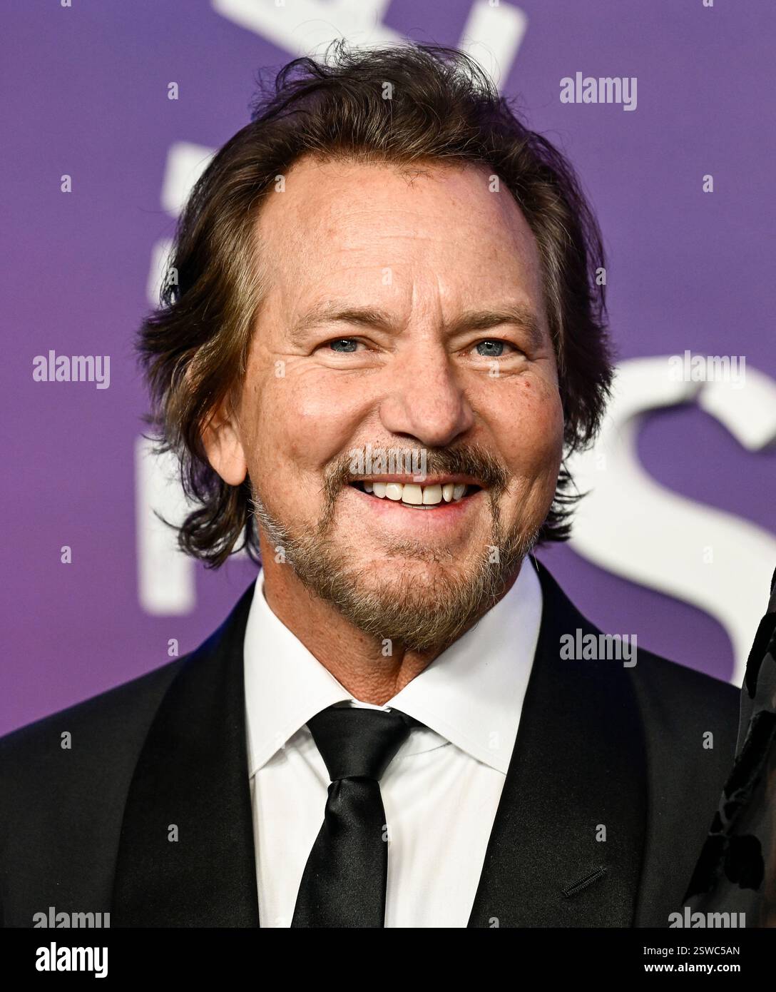 Eddie Vedder attends the SNL50: The Homecoming Concert at Radio City ...