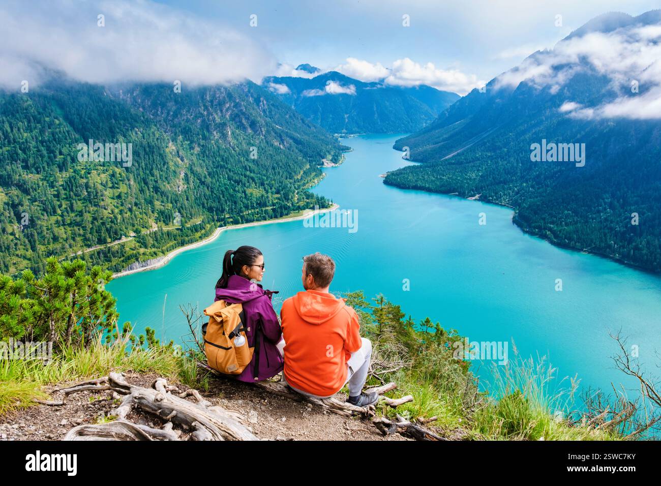 Exploring the stunning landscapes of Plansee, Austria with a scenic ...