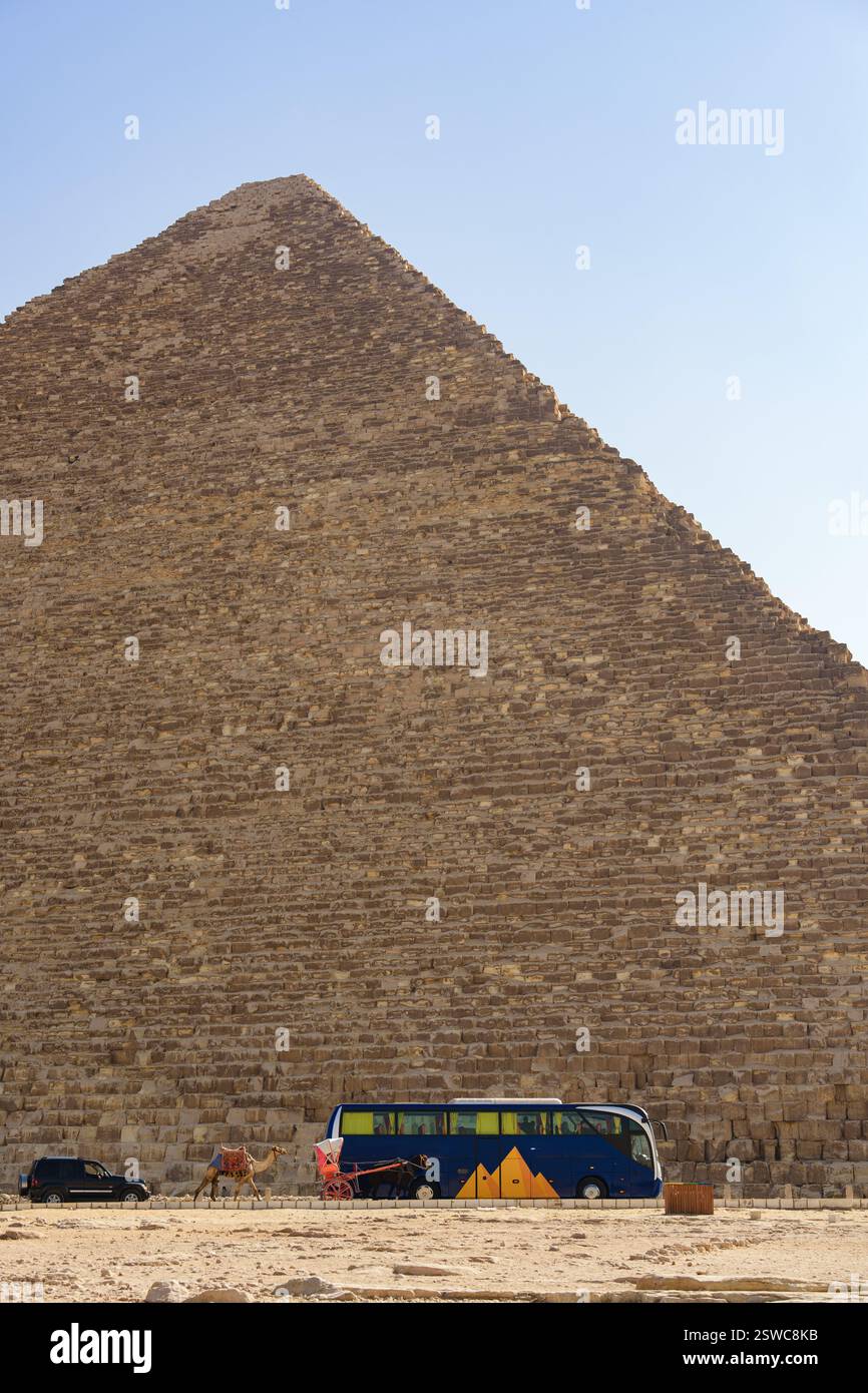 Discovering the ancient wonders of the Great Pyramid of Giza under the ...