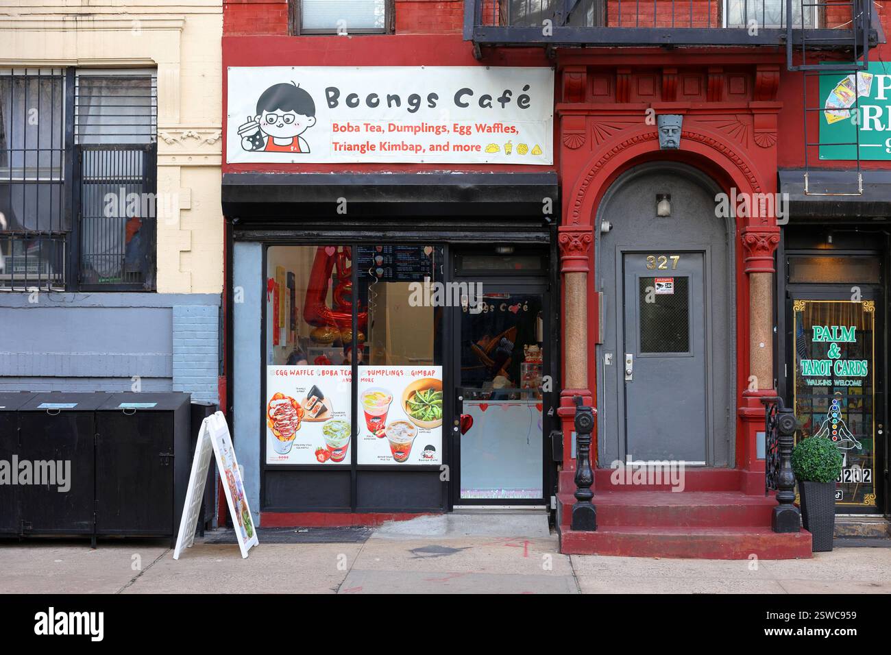 Boongs Cafe, 327 E 12th St, New York, NYC storefront photo of a Pan ...