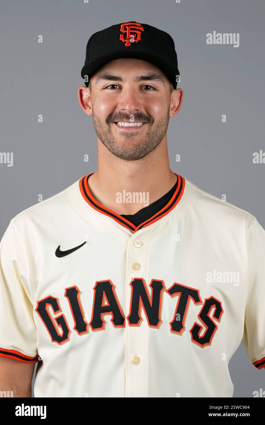 This is a 2025 photo of pitcher Mason Black of the San Francisco Giants ...