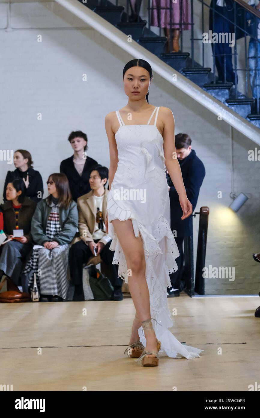 London, UK. 20th February 2025. The group show of Salford University MA ...