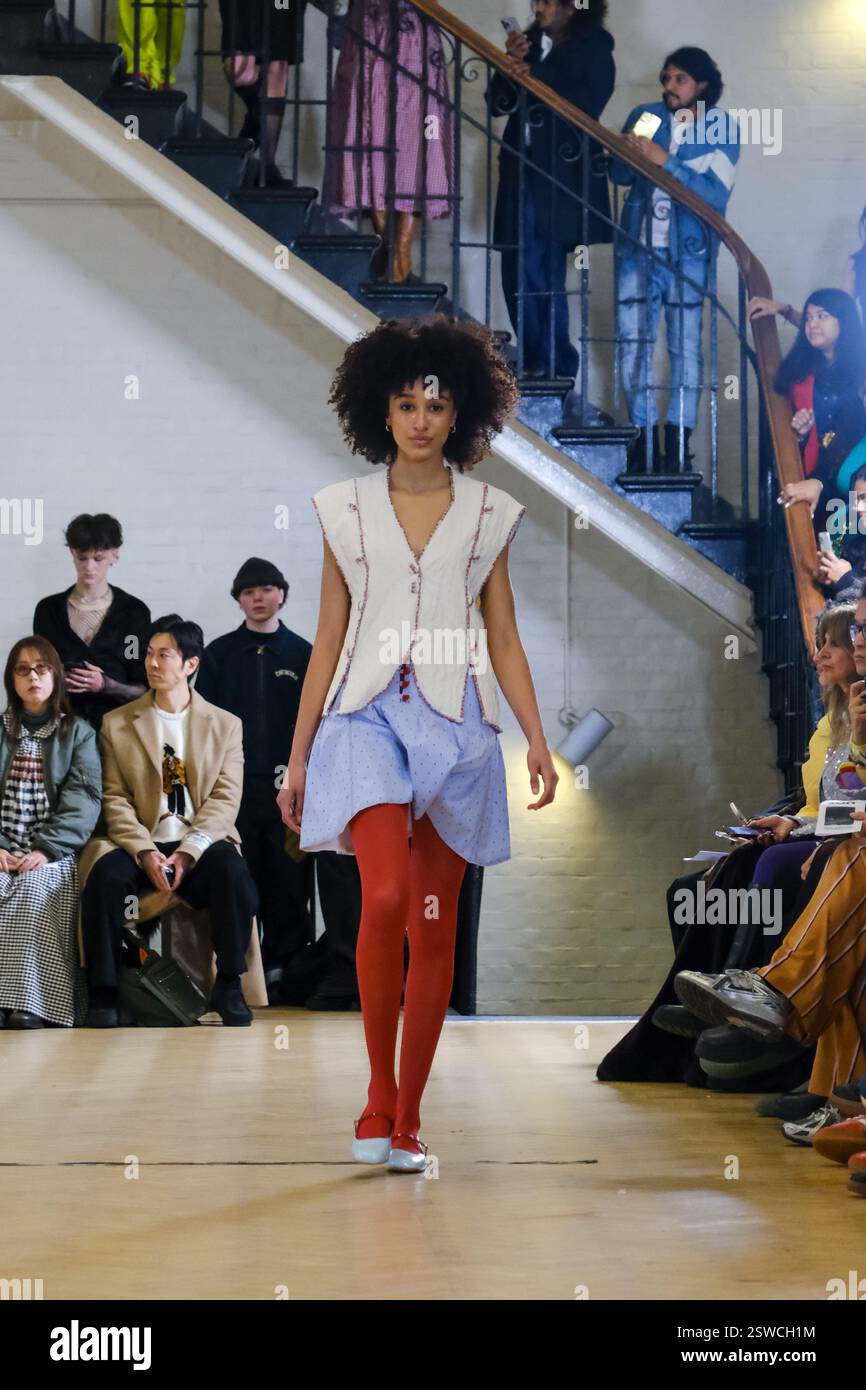 London, UK. 20th February 2025. The group show of Salford University MA ...