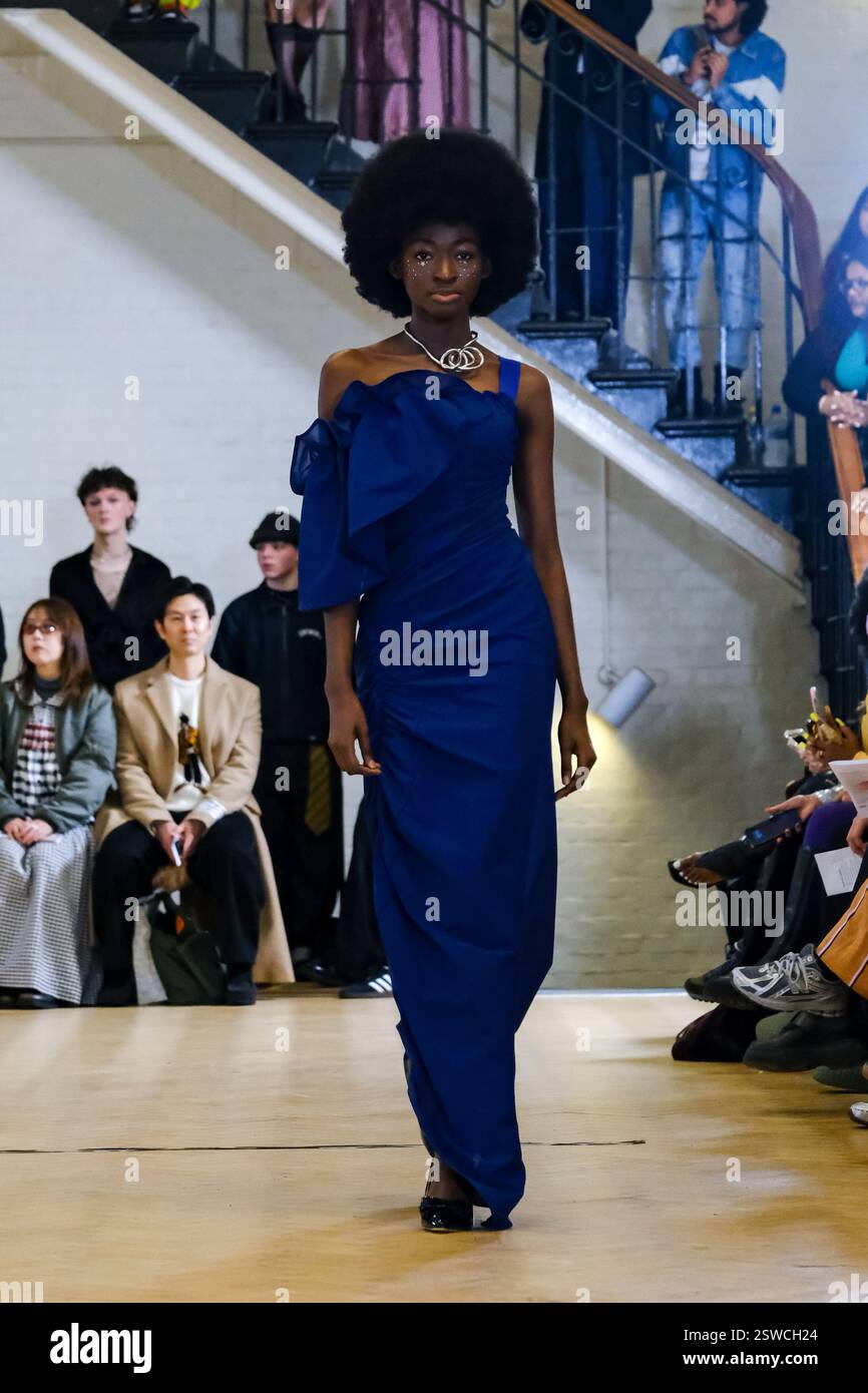 London, UK. 20th February 2025. The group show of Salford University MA ...