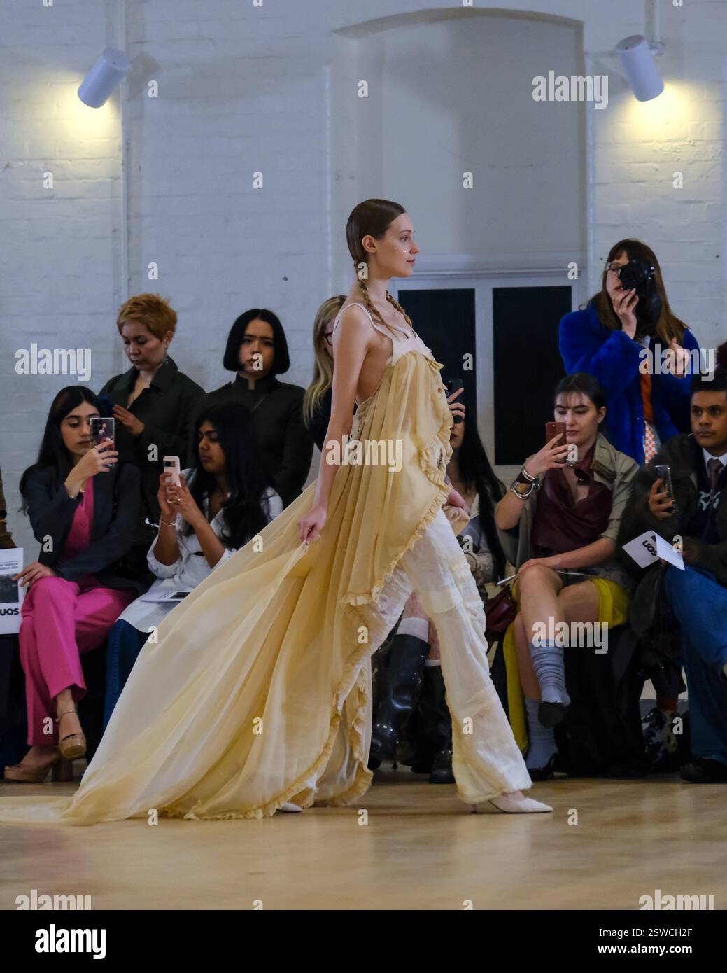 London, UK. 20th February 2025. The group show of Salford University MA ...