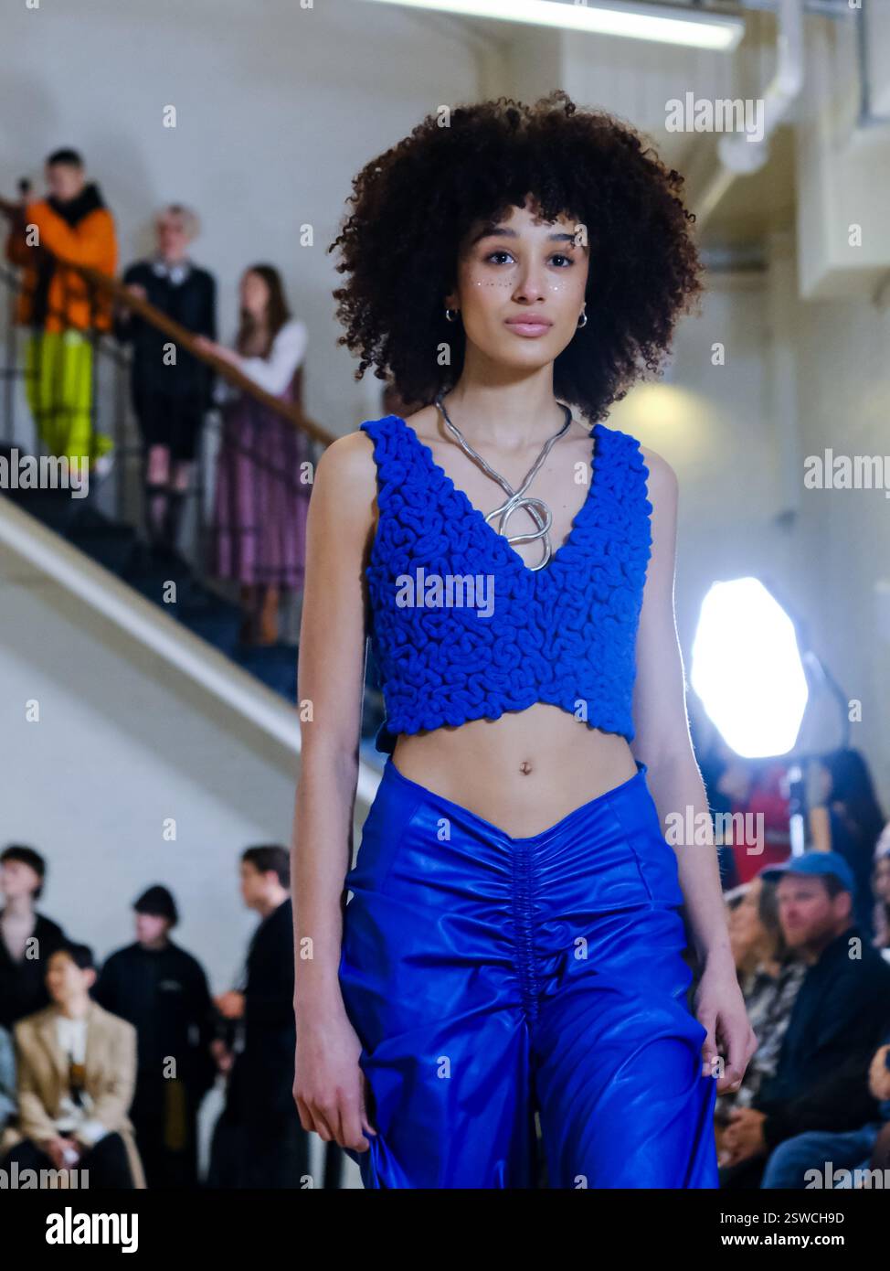 London, UK. 20th February 2025. The group show of Salford University MA ...