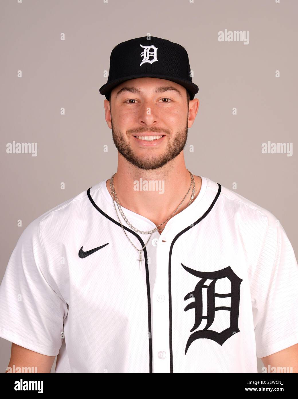 This is a 2025 photo of Brendan White of the Detroit Tigers baseball ...