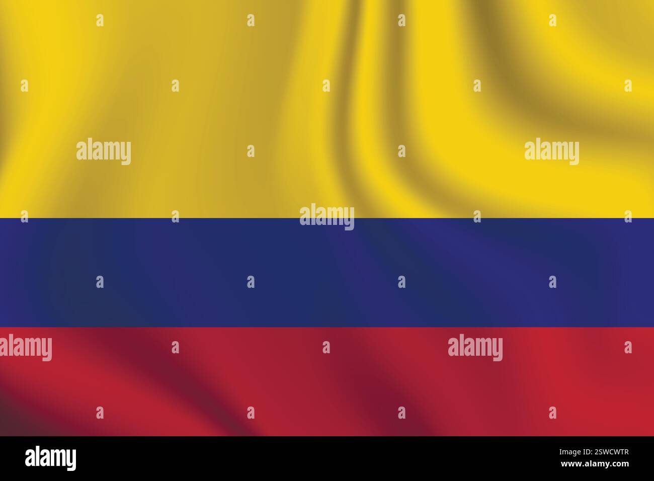Flag of Colombia. Colombian national symbol in official colors ...