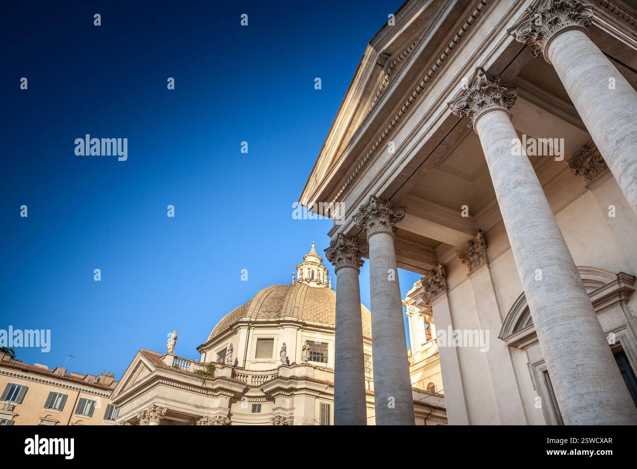 Grand baroque facade twin columns hi-res stock photography and images ...
