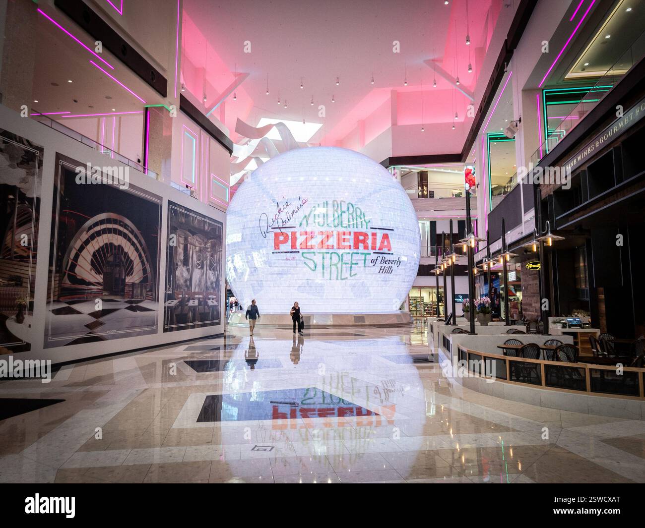 LAS VEGAS, AUGUST 21, 2024: Main hall of Resorts World Las Vegas ...