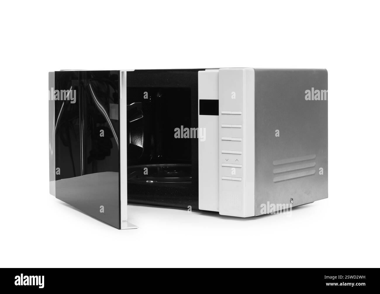 Microwave door open Black and White Stock Photos & Images - Alamy