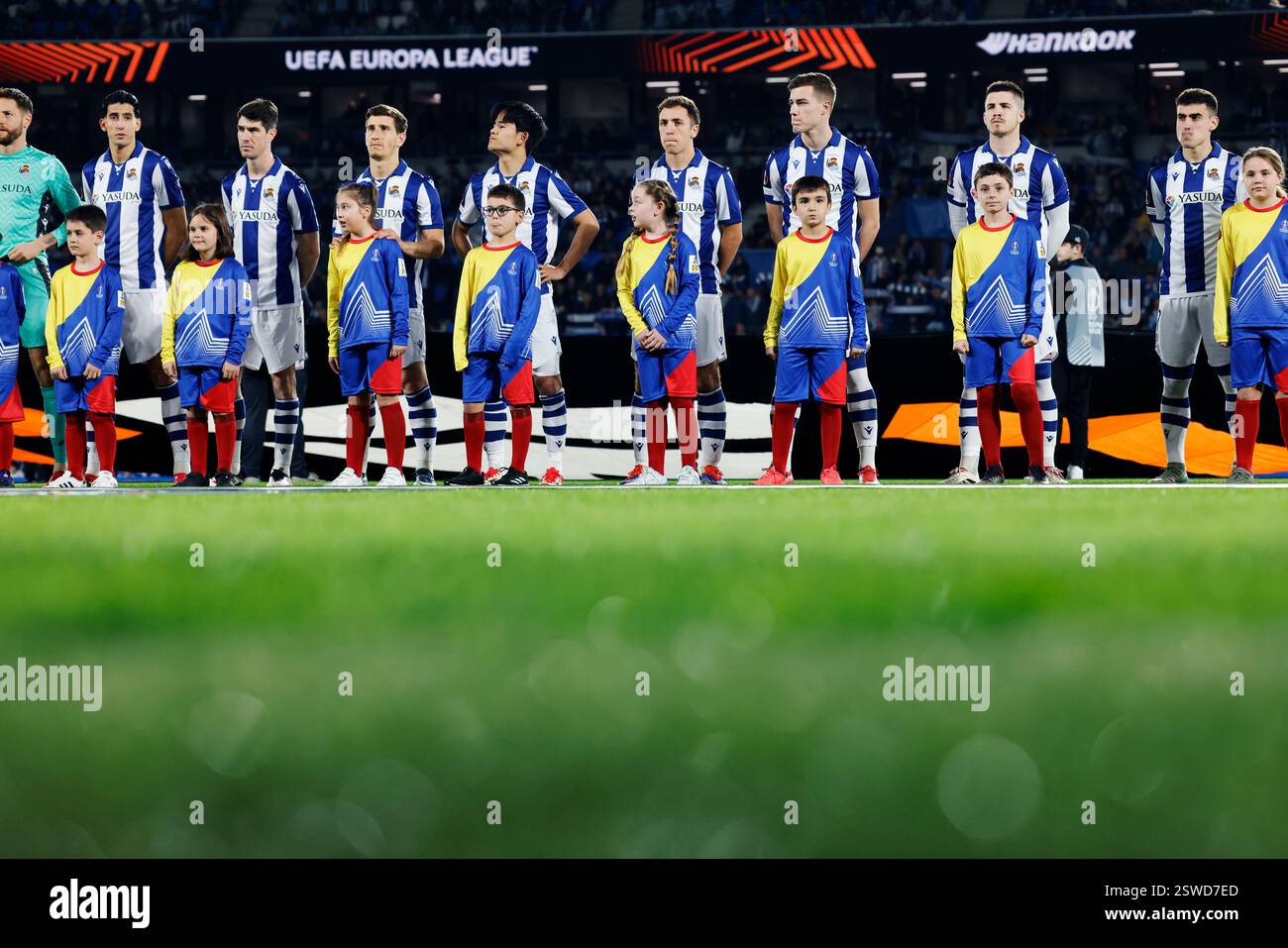 Sociedad team group (Sociedad), FEBRUARY 20, 2025 - Football / Soccer ...