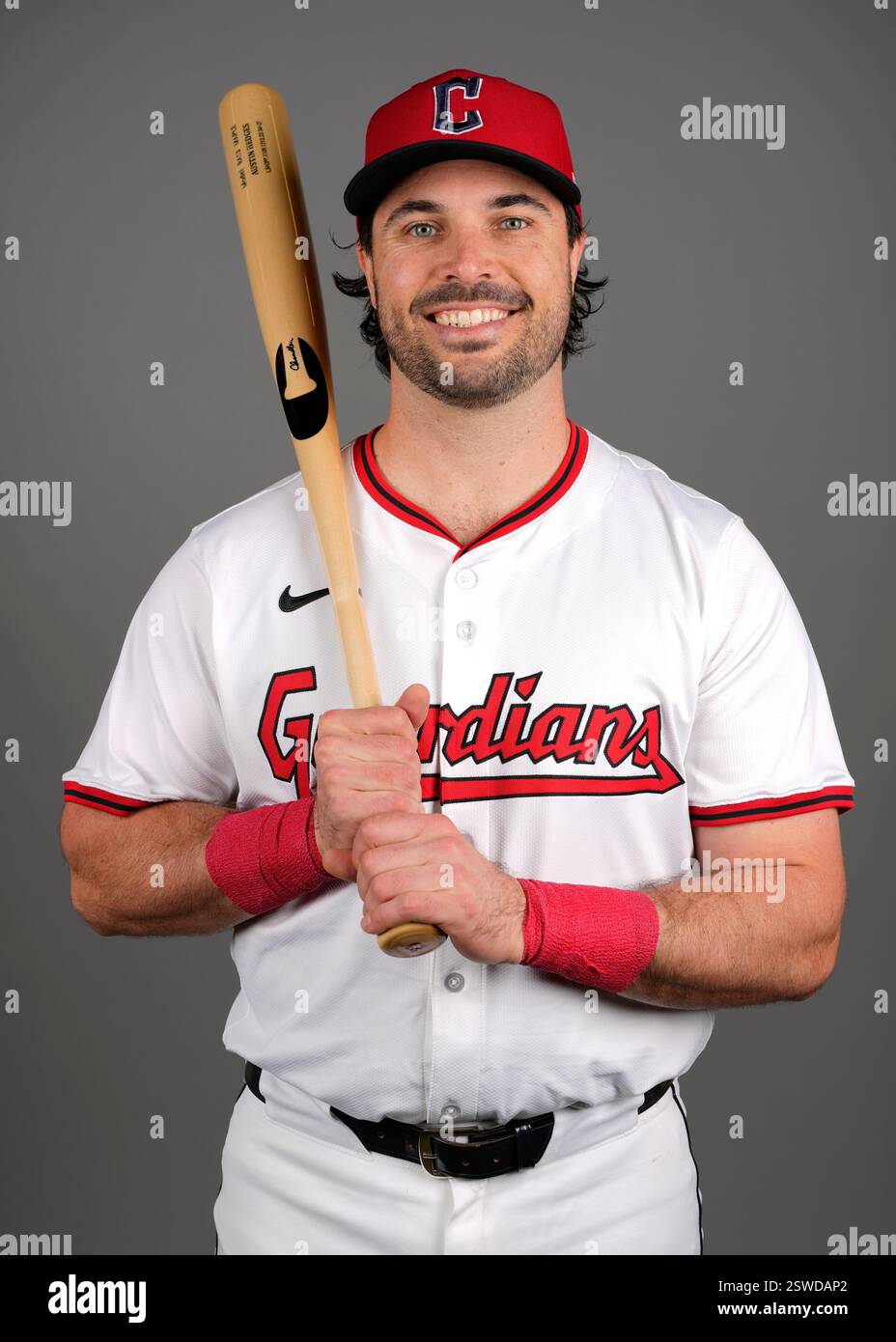 This is a 2025 photo of catcher Austin Hedges of the Cleveland ...