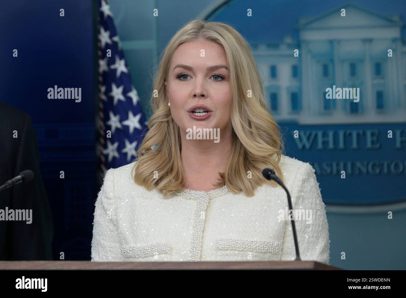 Washington, United States. 20th Feb, 2025. White house Press Secretary ...