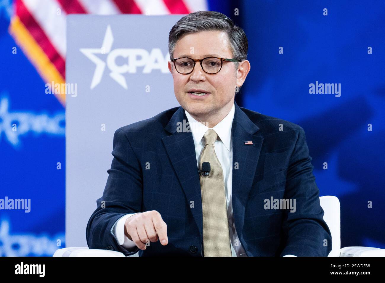 Washington, United States. 20th Feb, 2025. House Speaker Mike Johnson ...