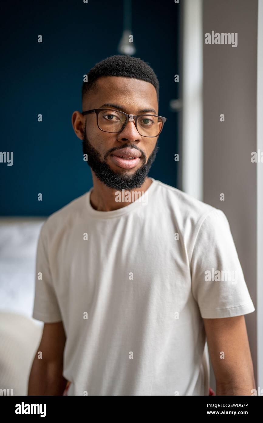 Vertical portrait homeowner male hi-res stock photography and images ...